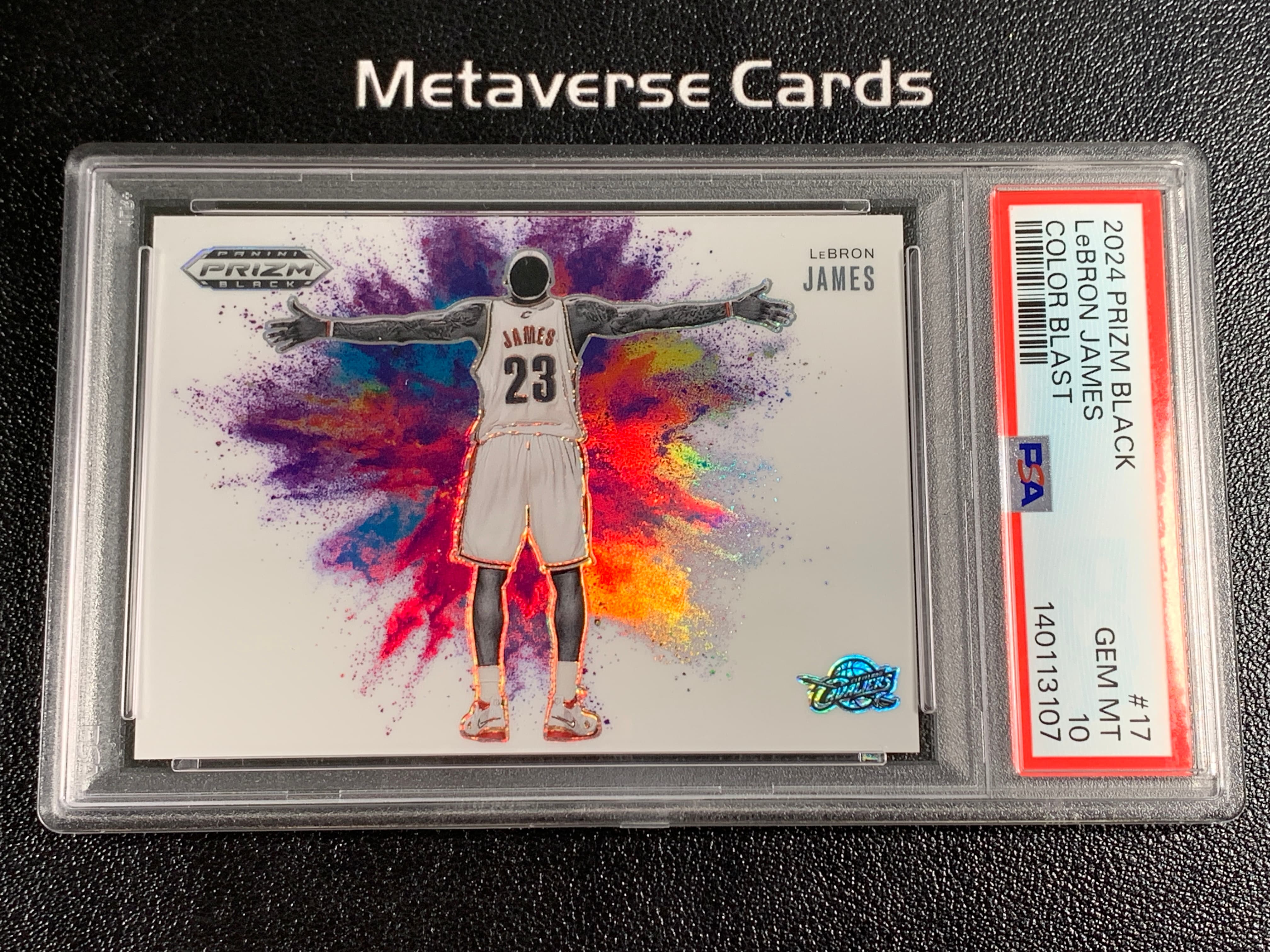 【元宇宙精品】ID总114：2024-25 Panini Prizm Black LeBron James 黑PZ 骑士 勒布朗 詹姆斯 詹皇 ...