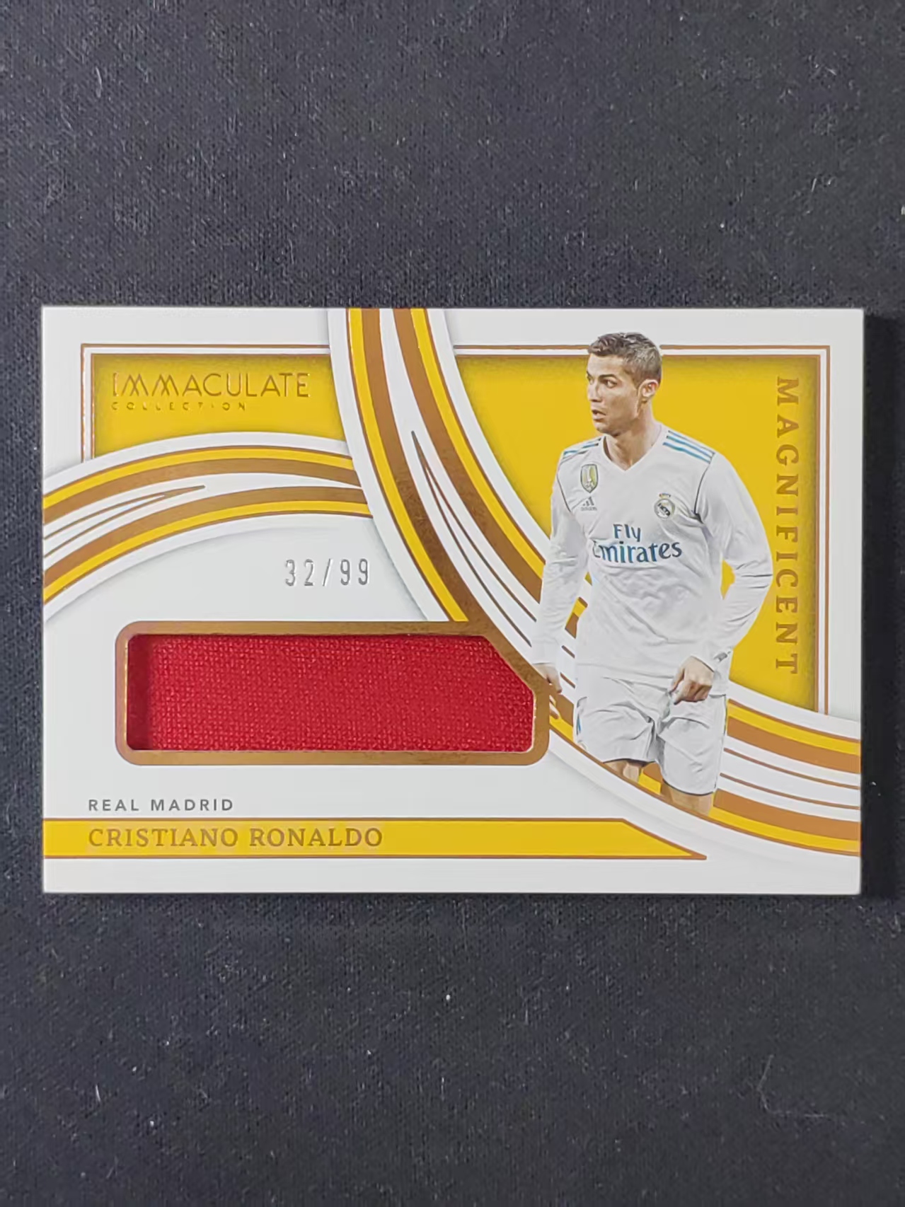 2022-23 Panini Immaculate Cristiano Ronaldo 【林林拍卖张彩虹】imm系列 西甲 皇家马德里 C罗 ...