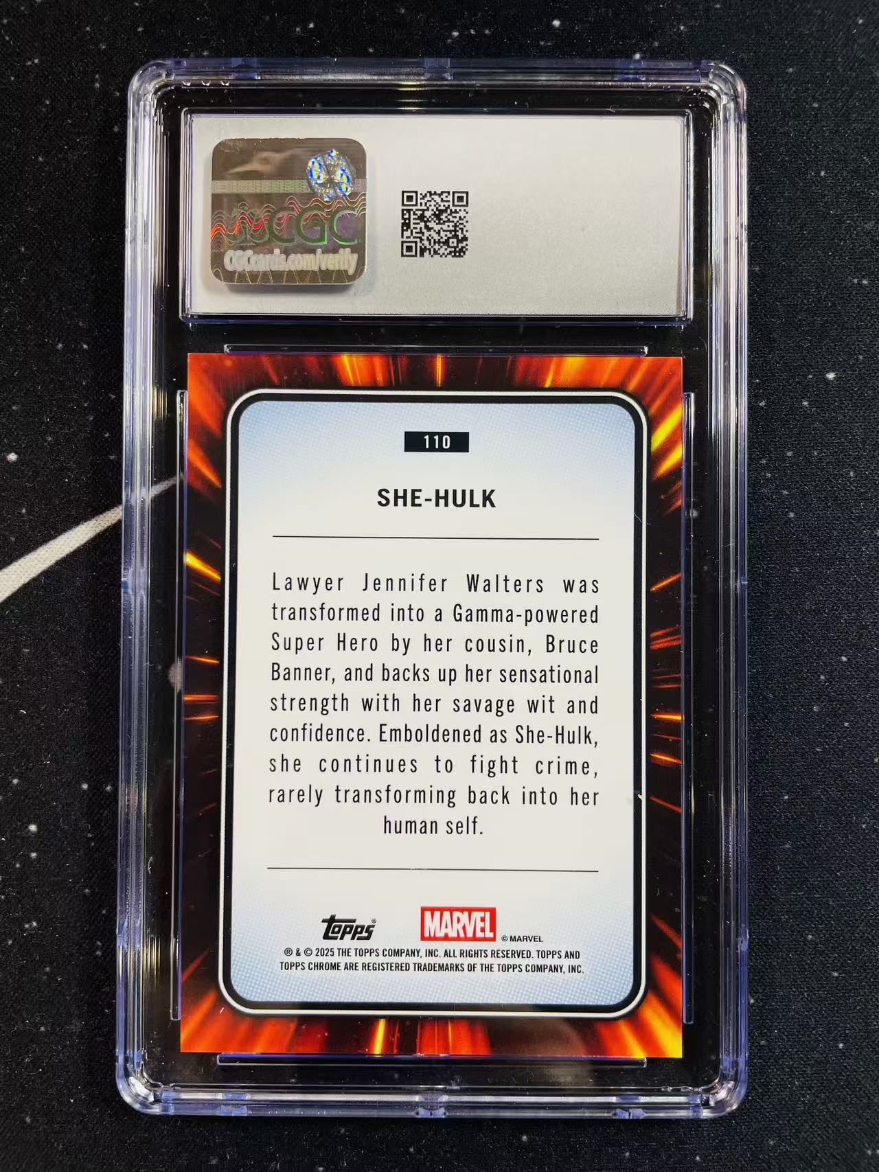 2025 Topps Chrome Marvel (MCU) She-Hulk 漫威 TC 299编 女浩克 蓝折 复仇者联盟 詹妮弗 ...