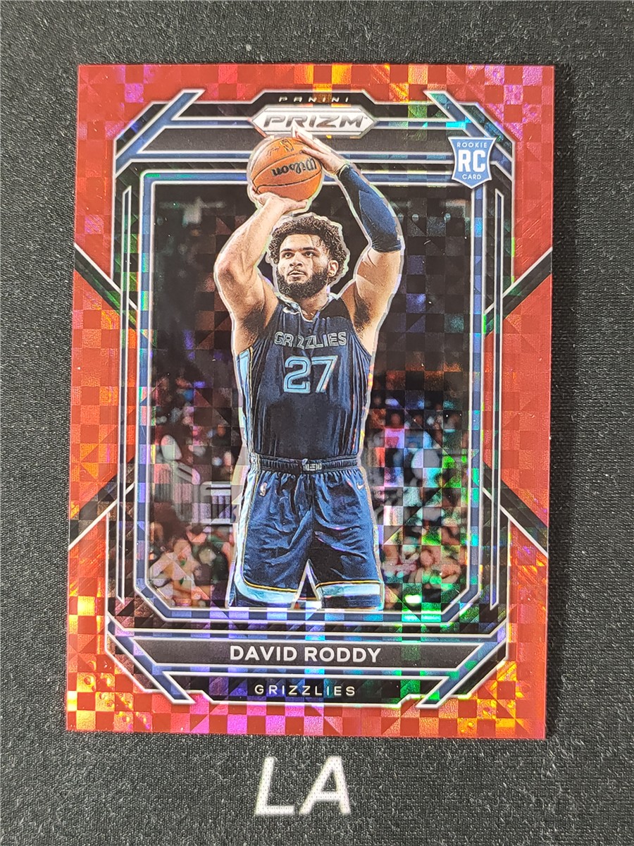 【LA拍卖】2022-23 Panini Prizm David Roddy 新秀RC 大卫 罗迪 戴维 罗迪 灰熊队 正新秀 base 红 ...