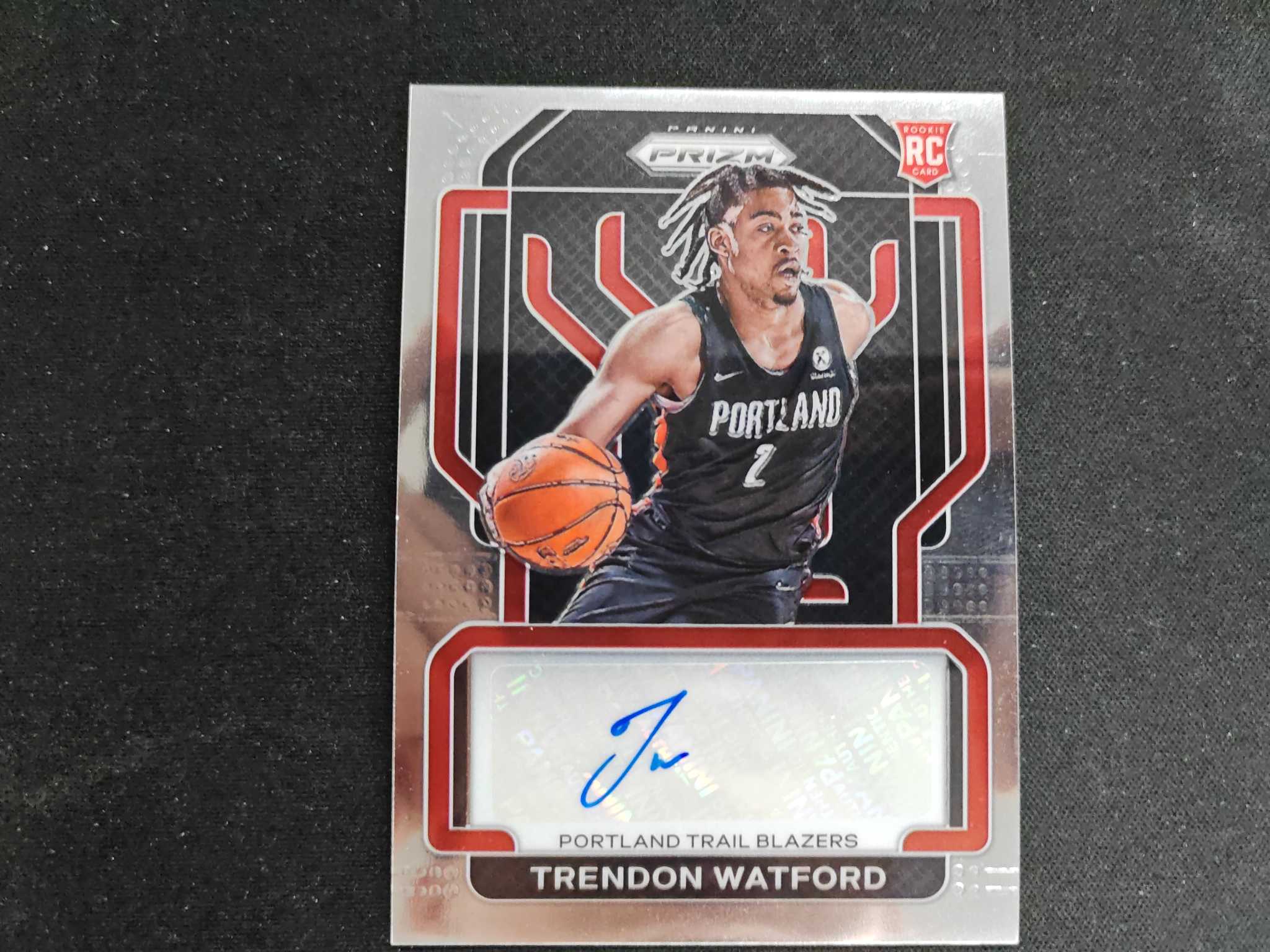 2021-22 Panini Prizm Trendon Watford RC SC球星卡 pz 新秀 开拓者 沃特福德 签字 卡品如图收藏 ...