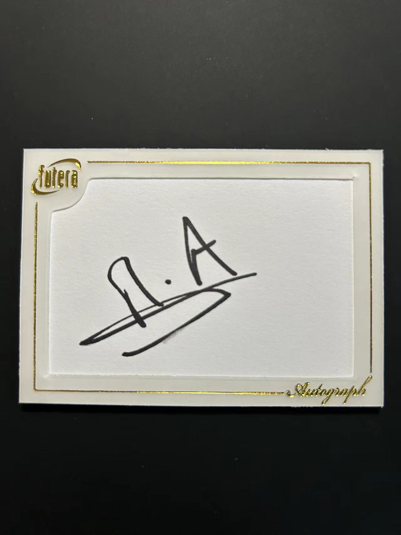 2023 Futera Futera Unique Nouri 福特拉系列 拉扬-艾特-努里 1/1编 金框 金属框 签字 卡签 完美签 ...