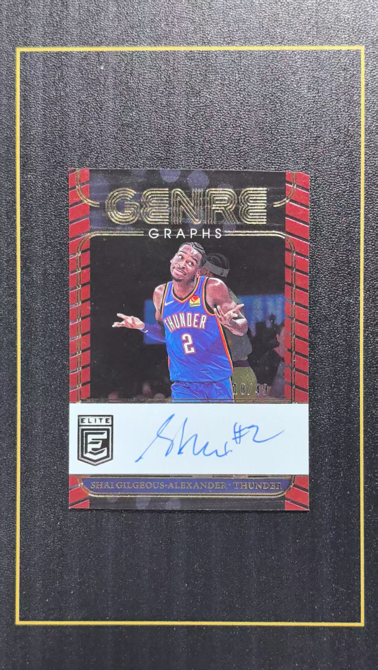 【超新星精品】2022-23 Elite Shai Gilgeous-Alexander 精英 雷霆 亚历山大 SGA 49编 红平行 ...