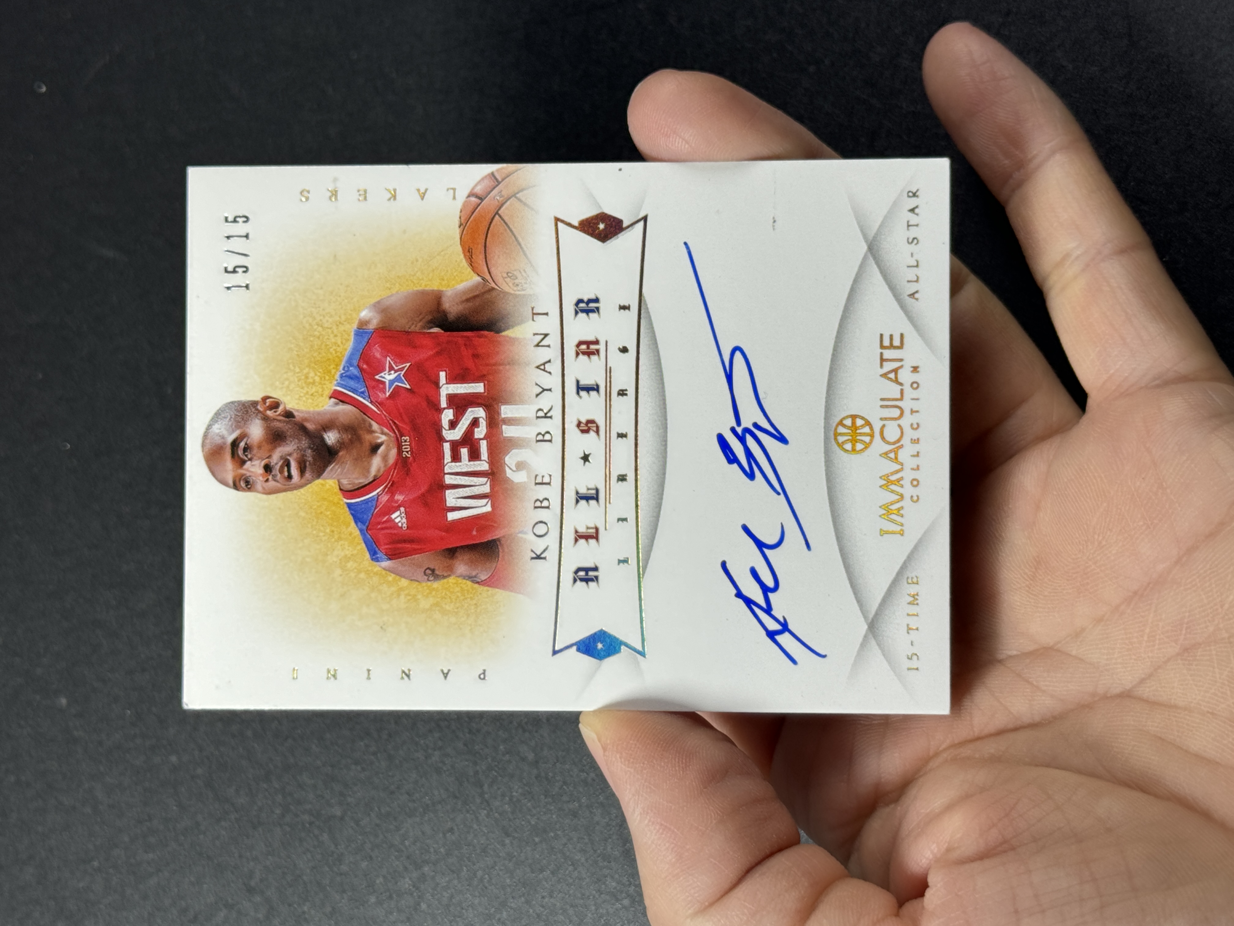 【喷子拍卖】2012-13 Immaculate Kobe Bryant 元年 洛杉矶湖人 科比 布莱恩特 全明星 次数编 数据 签字 15编 ...