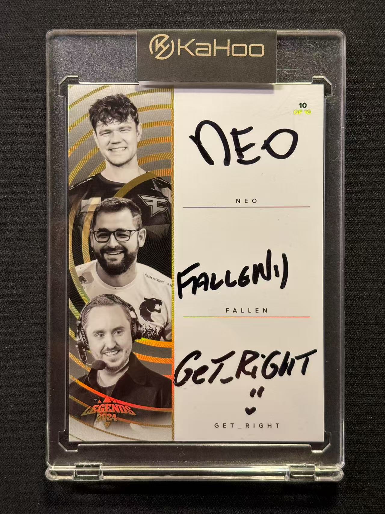 2025 kolex csgo neo & fallen & gtr 三签 10/10编 有码 卡品如图 小黄人卡社 kise 卡淘