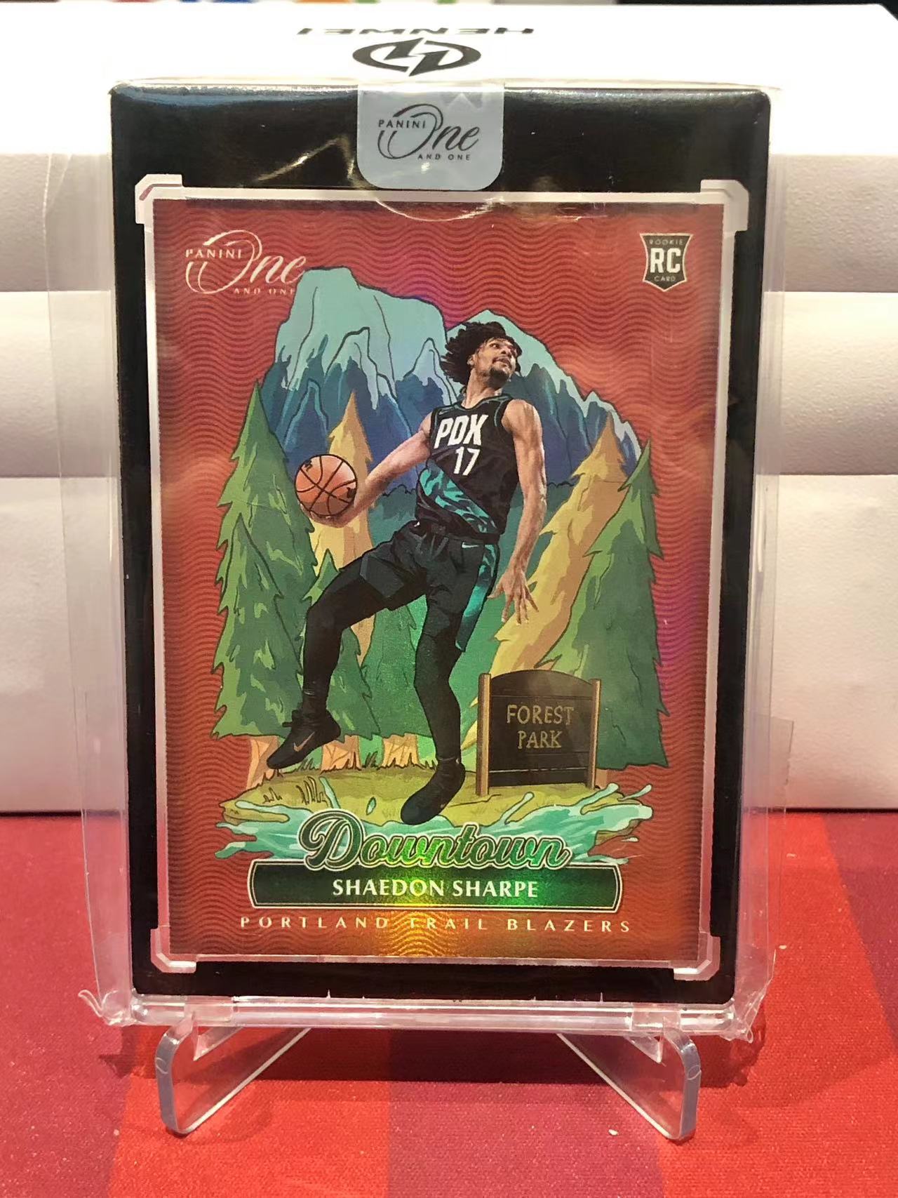 2022-23 Panini One and One Shaedon Sharpe RC 【丙卡社代卖】谢登 夏普 新秀 开拓者 ...