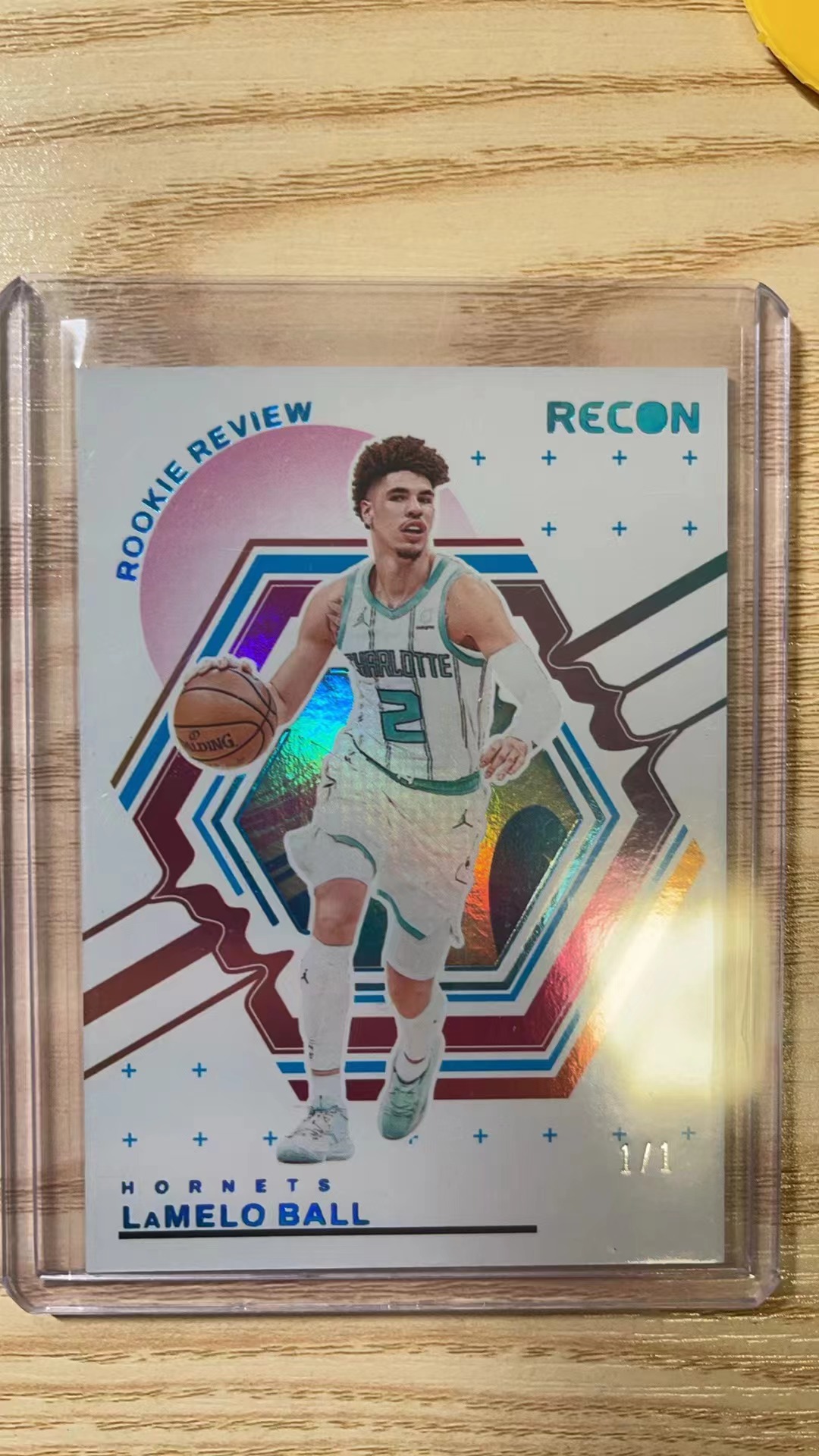 2023-24 Panini Recon LaMelo Ball 【万川代卖】拉梅洛鲍尔 三球 1/1 一编一 ofo 折射 黄蜂当家球星 ...