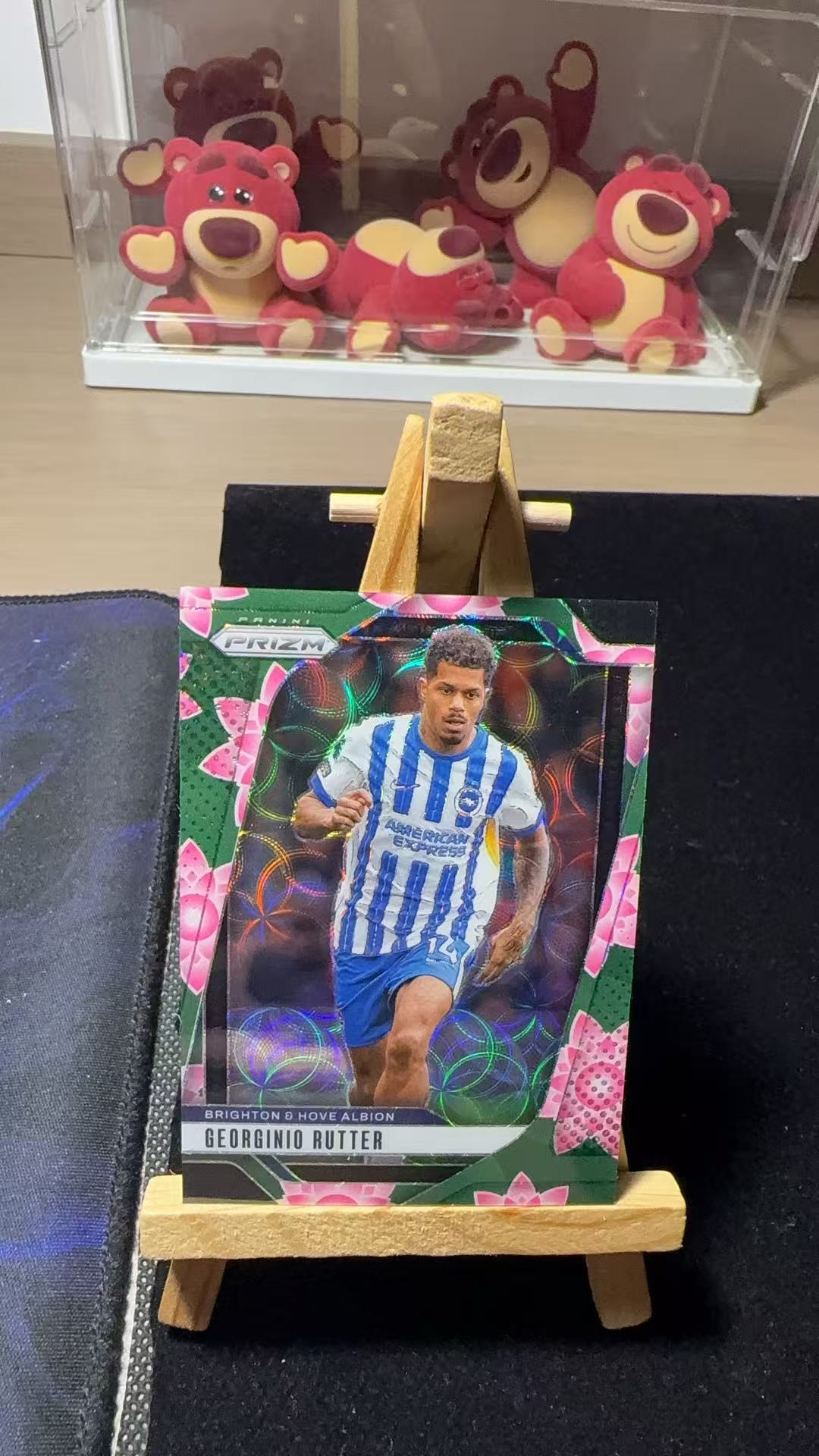 2024-25 Panini Prizm Georginio Rutter 英超PZ 布莱顿 乔吉尼奥 鲁特 吕特 09/18编 荷花折 莲花 ...