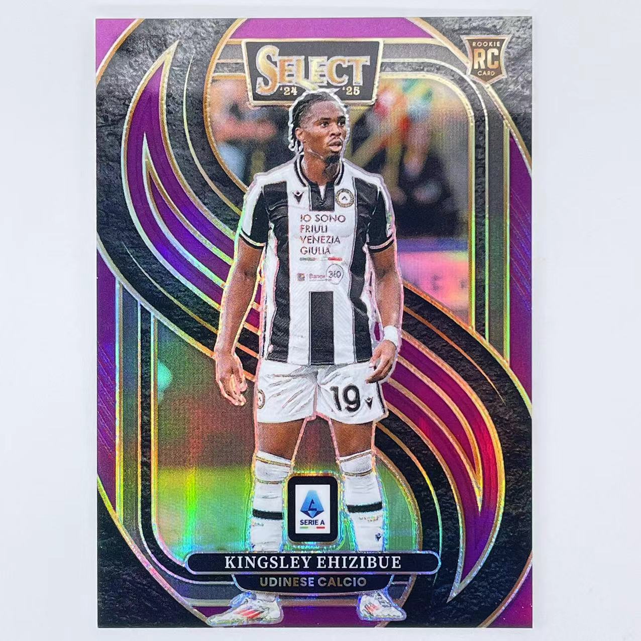 2024-25 Panini Select Serie A Kingsley Ehizibue RC 荷兰 乌迪内斯 科隆 金斯利 埃希兹布 ...