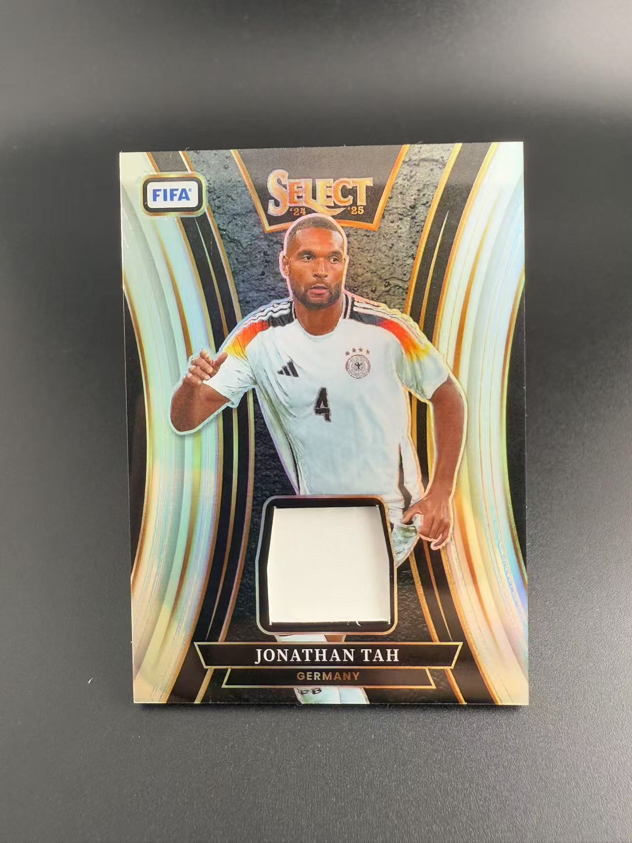 2024-25 Panini Select Jonathan Tah 【湖水蓝拍卖】约纳坦 塔 德国 FIFA SE 小窗 物料 球衣 银折 ...