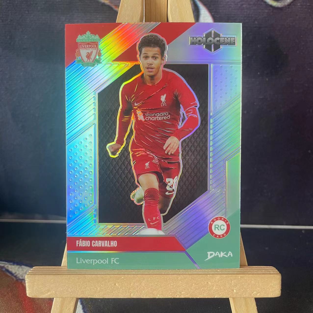 2023 DAKA Liverpool FC Fabio carvalho 利物浦 队盒 法比奥 卡瓦略 99编 银折 卡品如图 收藏凑套必备 ...