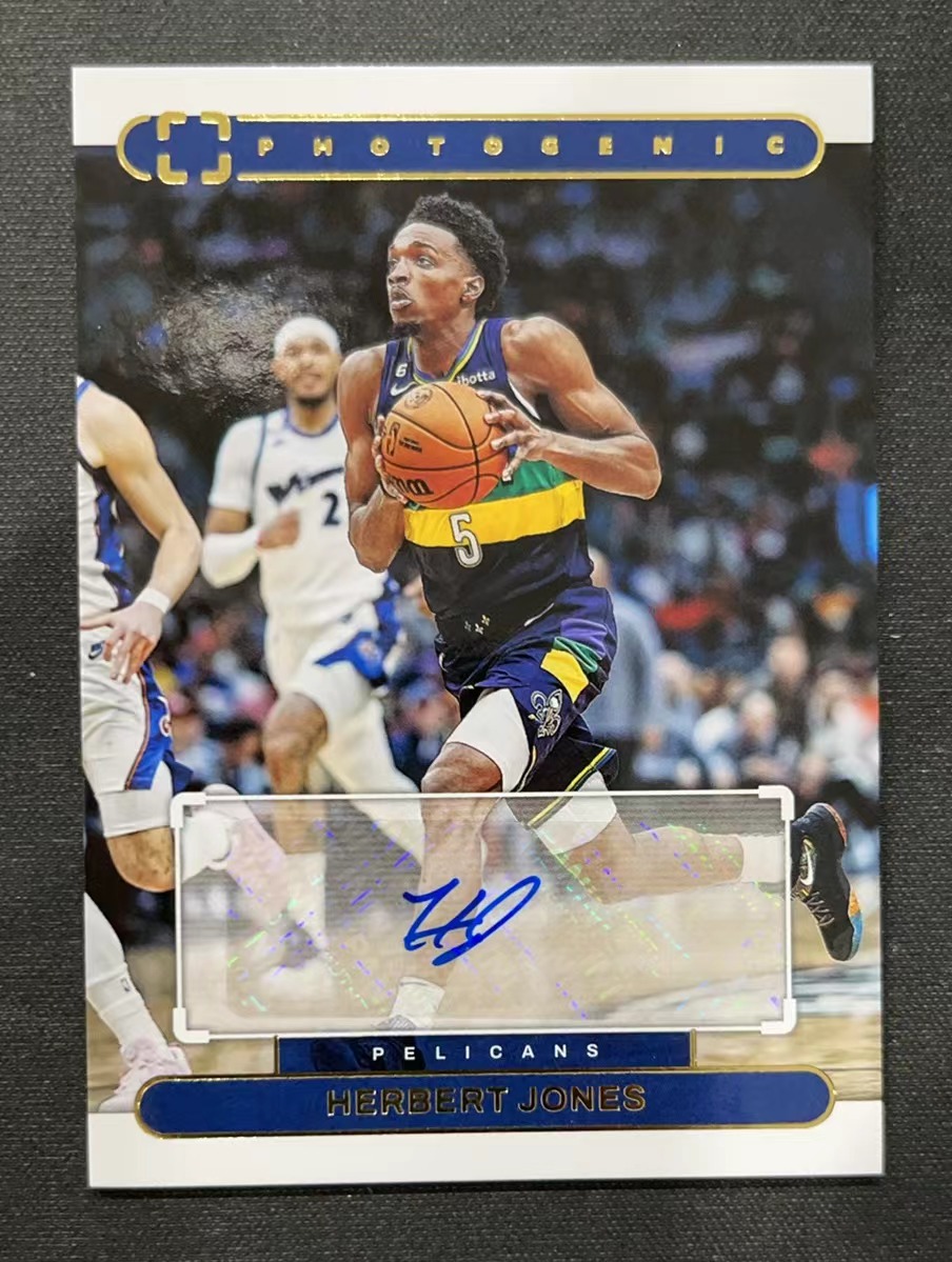 【长安代卖】2022-23 Panini Photogenic Herbert Jones 上镜 鹈鹕 赫伯特琼斯 签字 实卡好看 收藏必备 ...