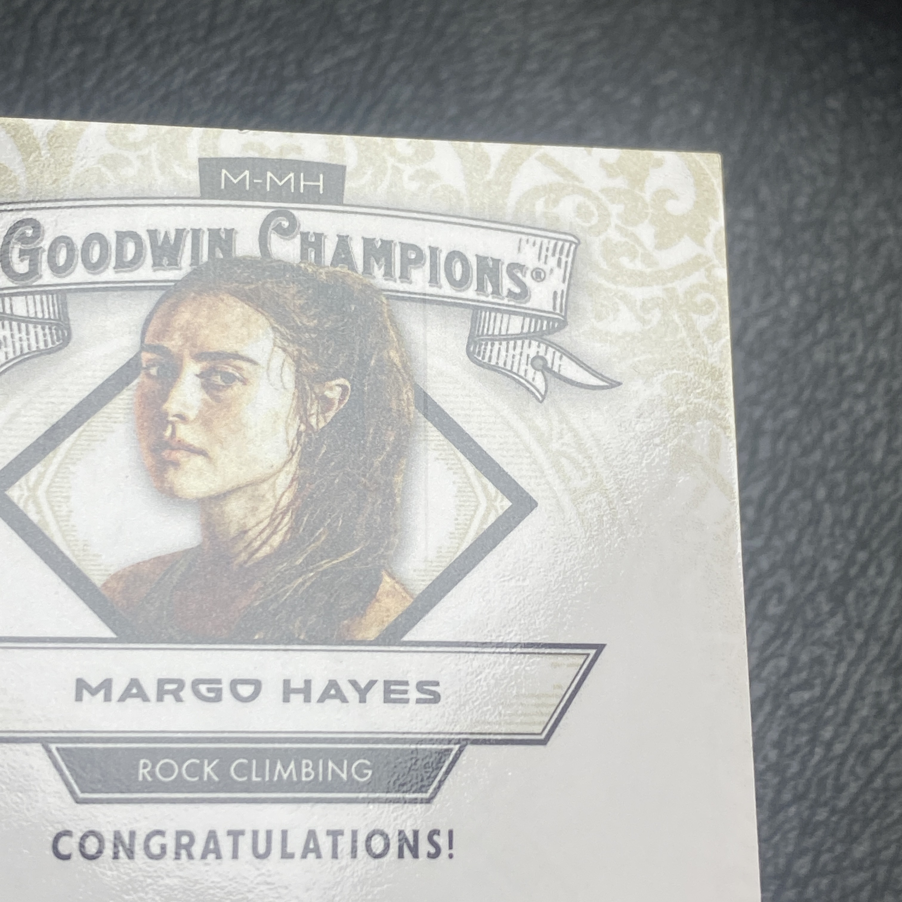 2025 Upper Deck goodwin Margo Hayes 古德温 马尔戈 海耶斯 goodwin Champions 女子攀岩 ...