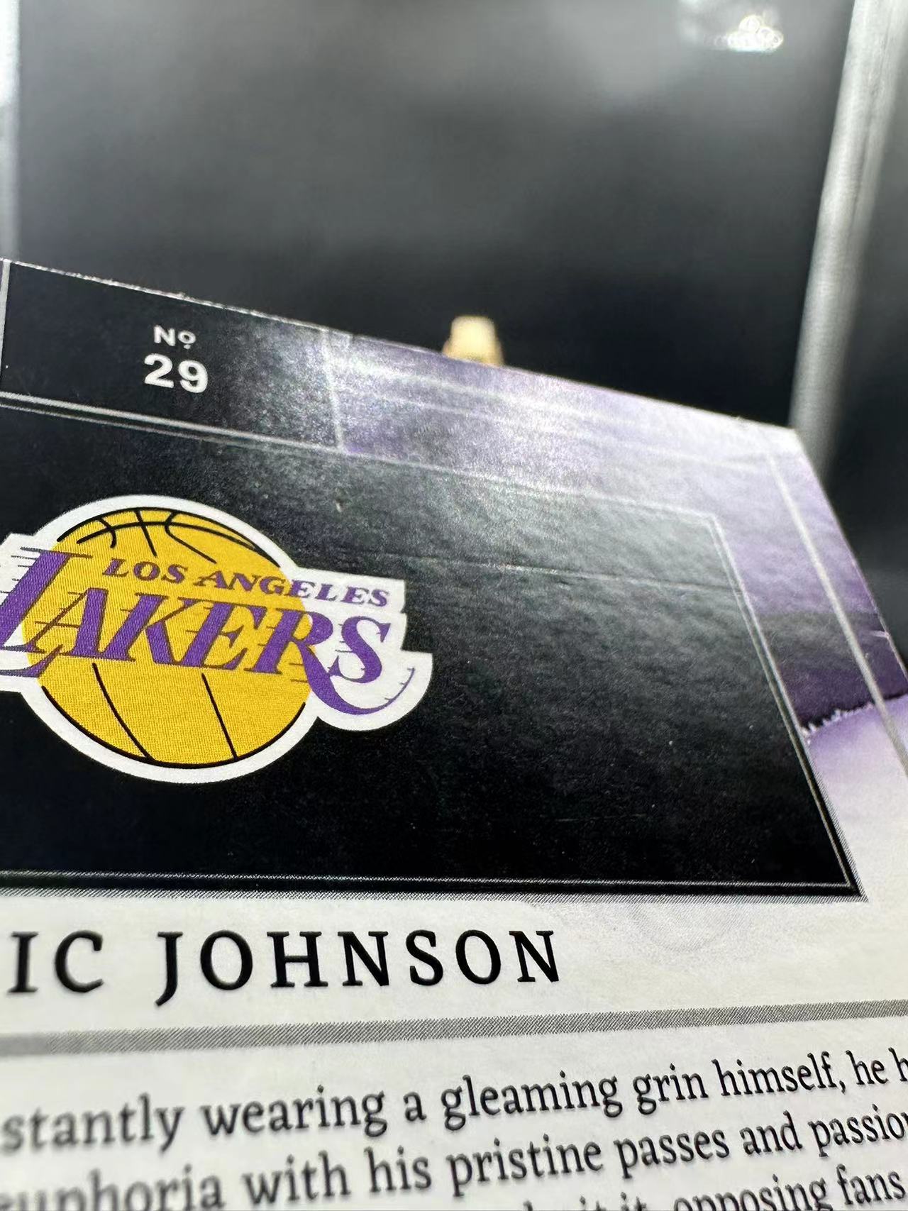 2021-22 Panini Impeccable Magic Johnson 【无疫烦拍卖】小真金 湖人 魔术师约翰逊 银块 大比例 999 ...