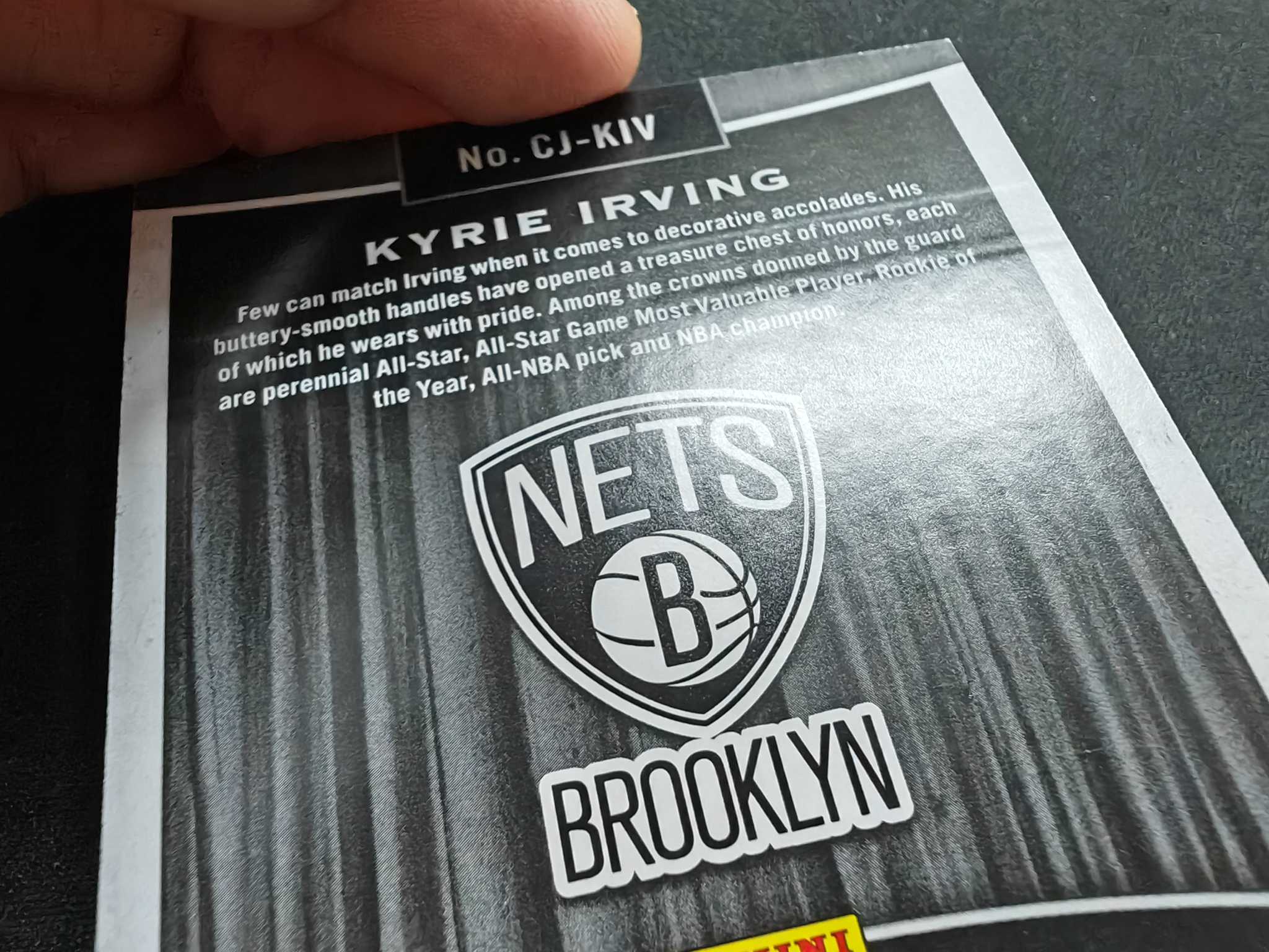 2019-20 Panini Crown Royale Kyrie Irving SC球星卡 皇冠 篮网 凯里欧文 异形切割 签字 卡签 25 ...