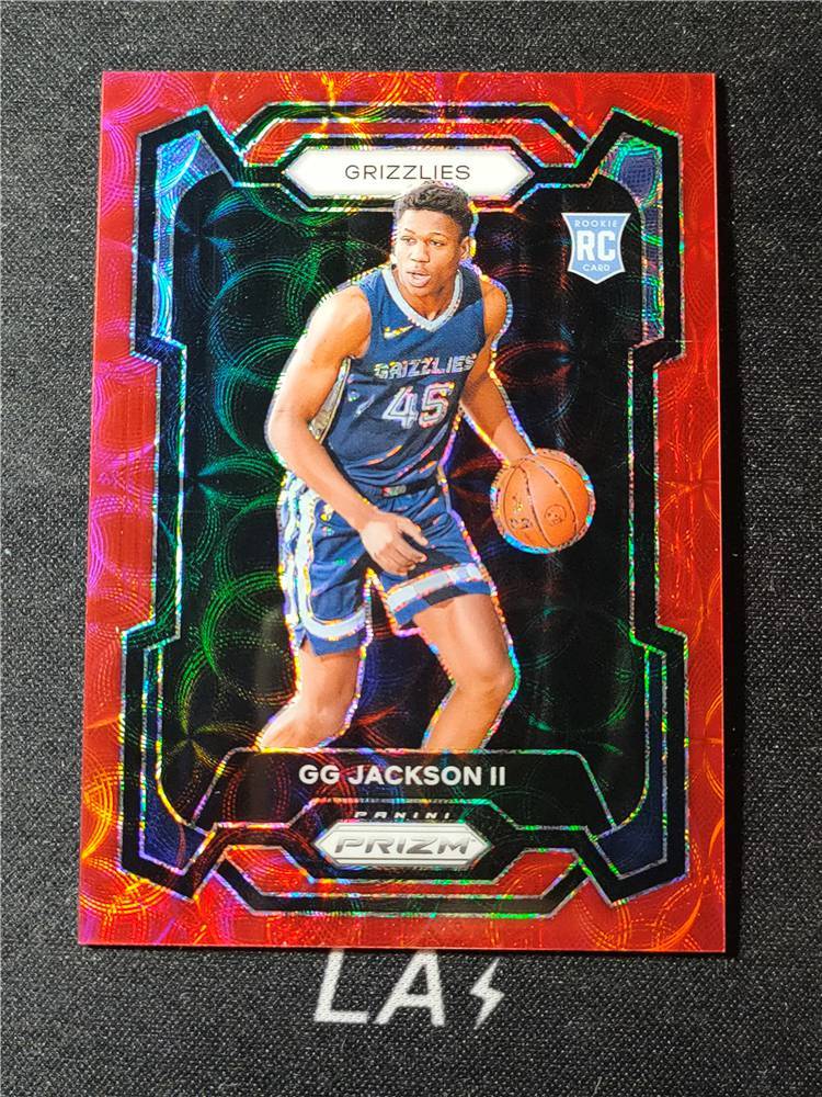 【LA拍卖】2023-24 Panini Prizm Choice GG Jackson II 新秀RC GG 杰克逊二世 灰熊 正新秀 猝死 ...