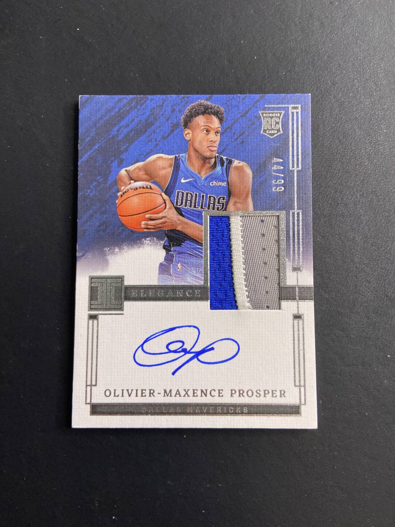2023-24 Panini Impeccable Olivier Maxence Prosper 【肥猫代卖】D54B 小真金 独行侠 普罗 ...