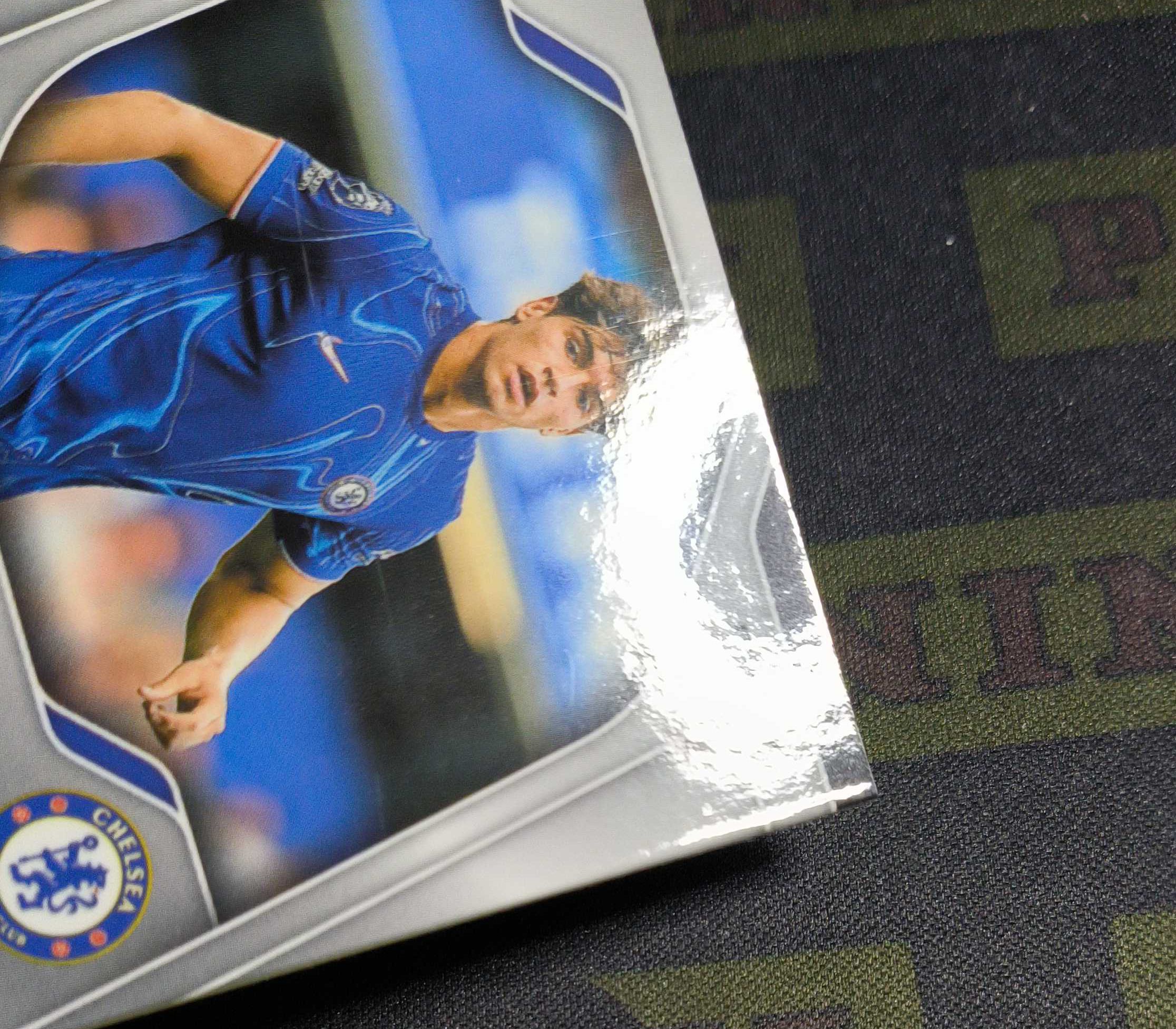 2024-25 Panini Prizm Marc Guiu 英超PZ 切尔西 吉乌 正金折 08/10编 细节如图（yby） 卡淘