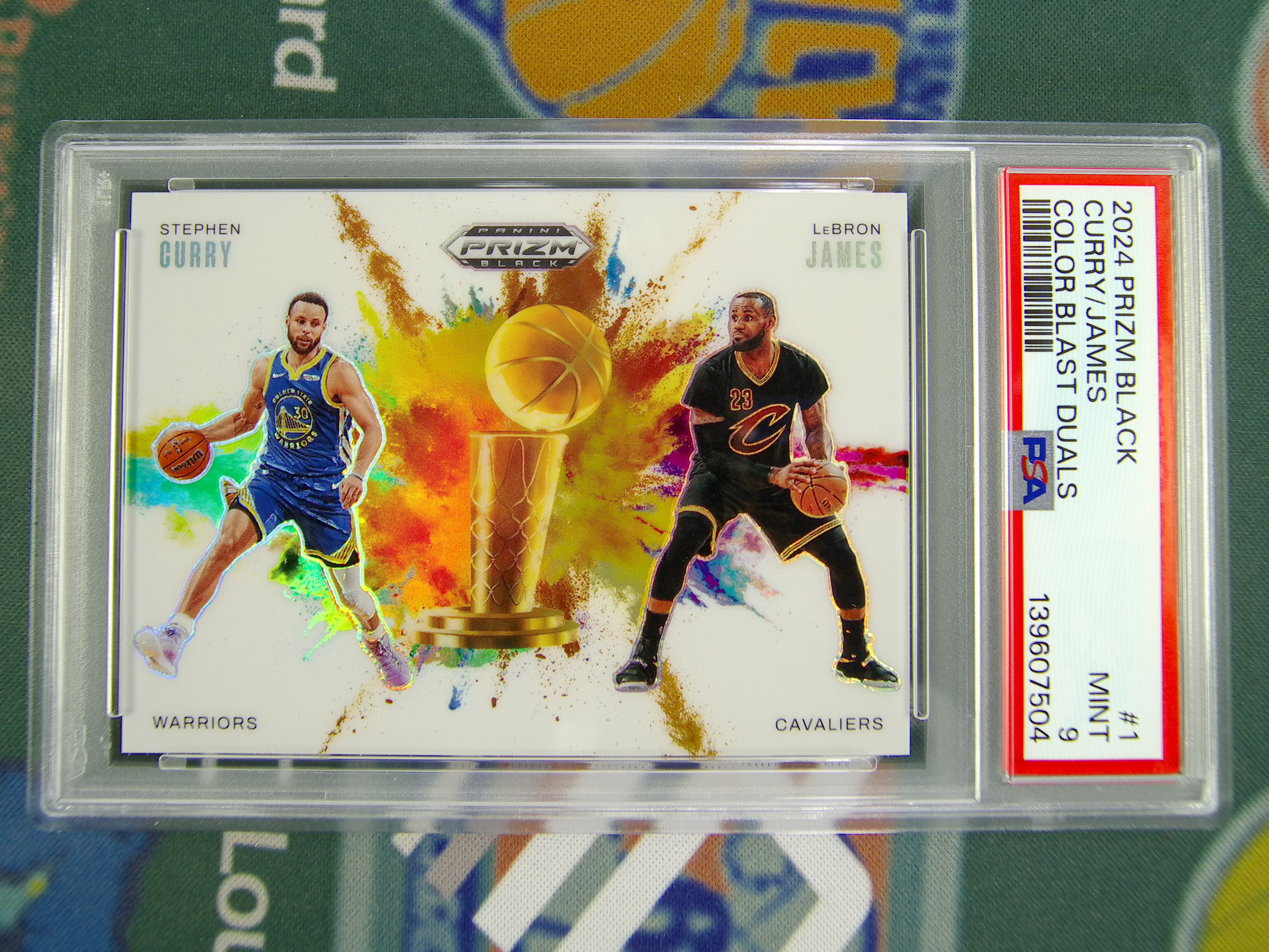 2024-25 Panini Prizm Black LeBron James 【LZK PMY01011】PZ 双人泼墨 勒布朗 詹姆斯 ...