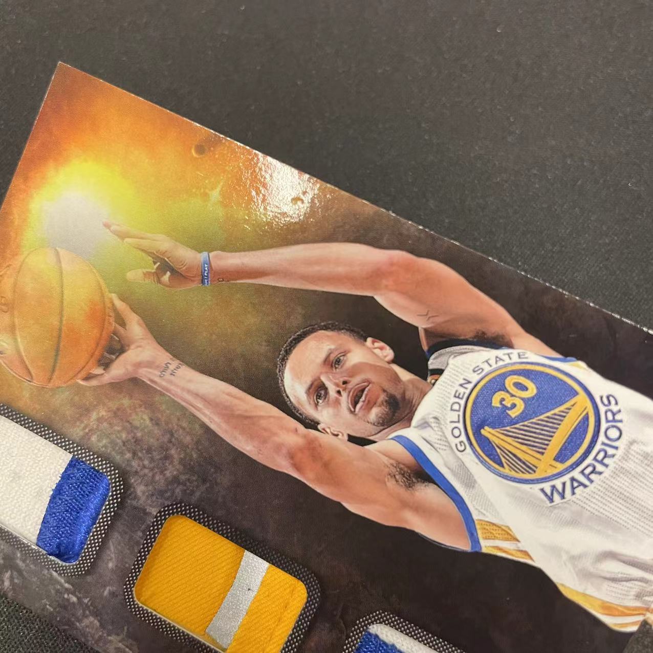 2014-15 Preferred Stephen Curry 【piaji】小书 勇士 斯蒂芬库里 7/25编 六窗patch 球衣物料 ...
