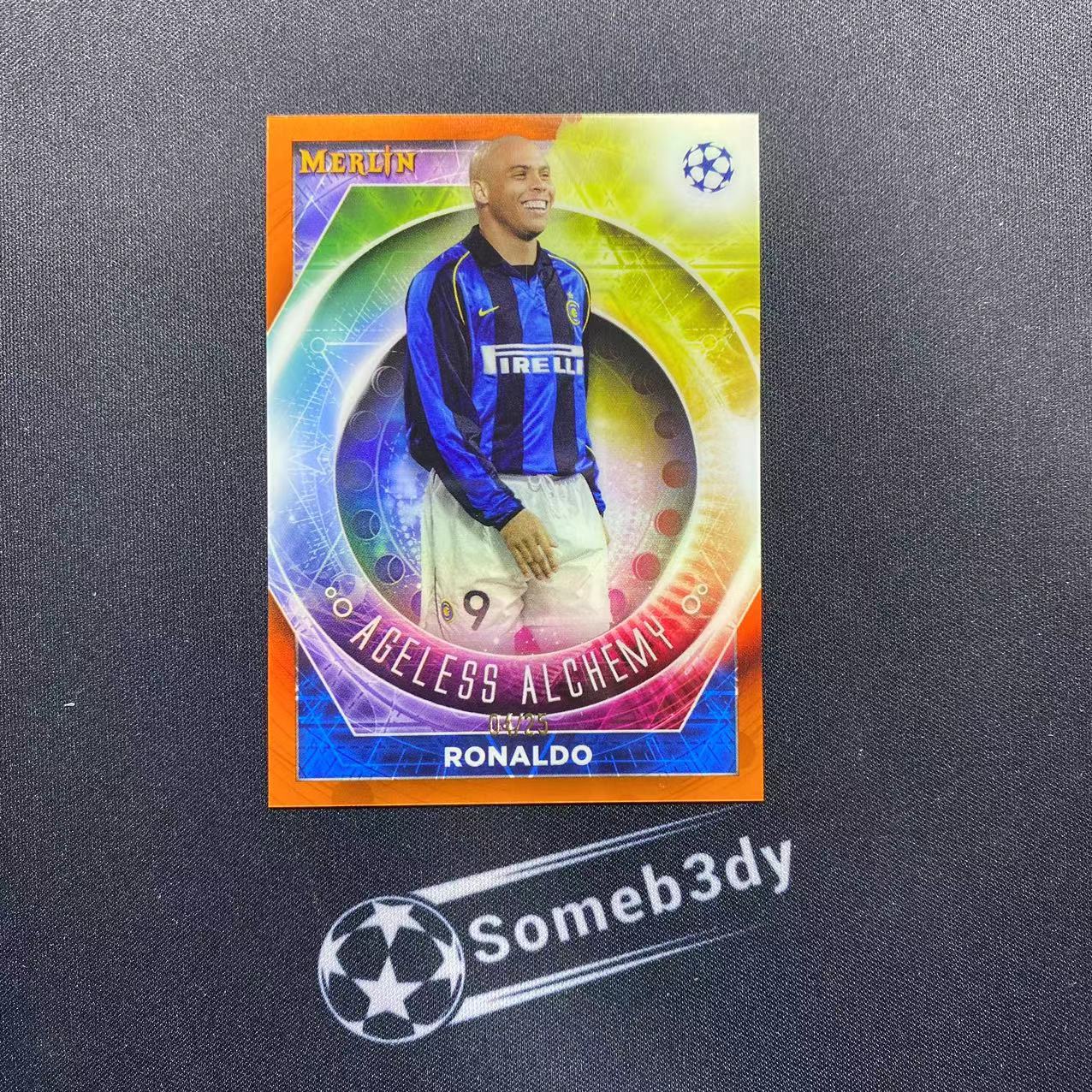 2022-23 Topps Merlin chrome Ronaldo Luiz Nazario de lima 欧冠 梅林 国米 罗纳尔多 ...