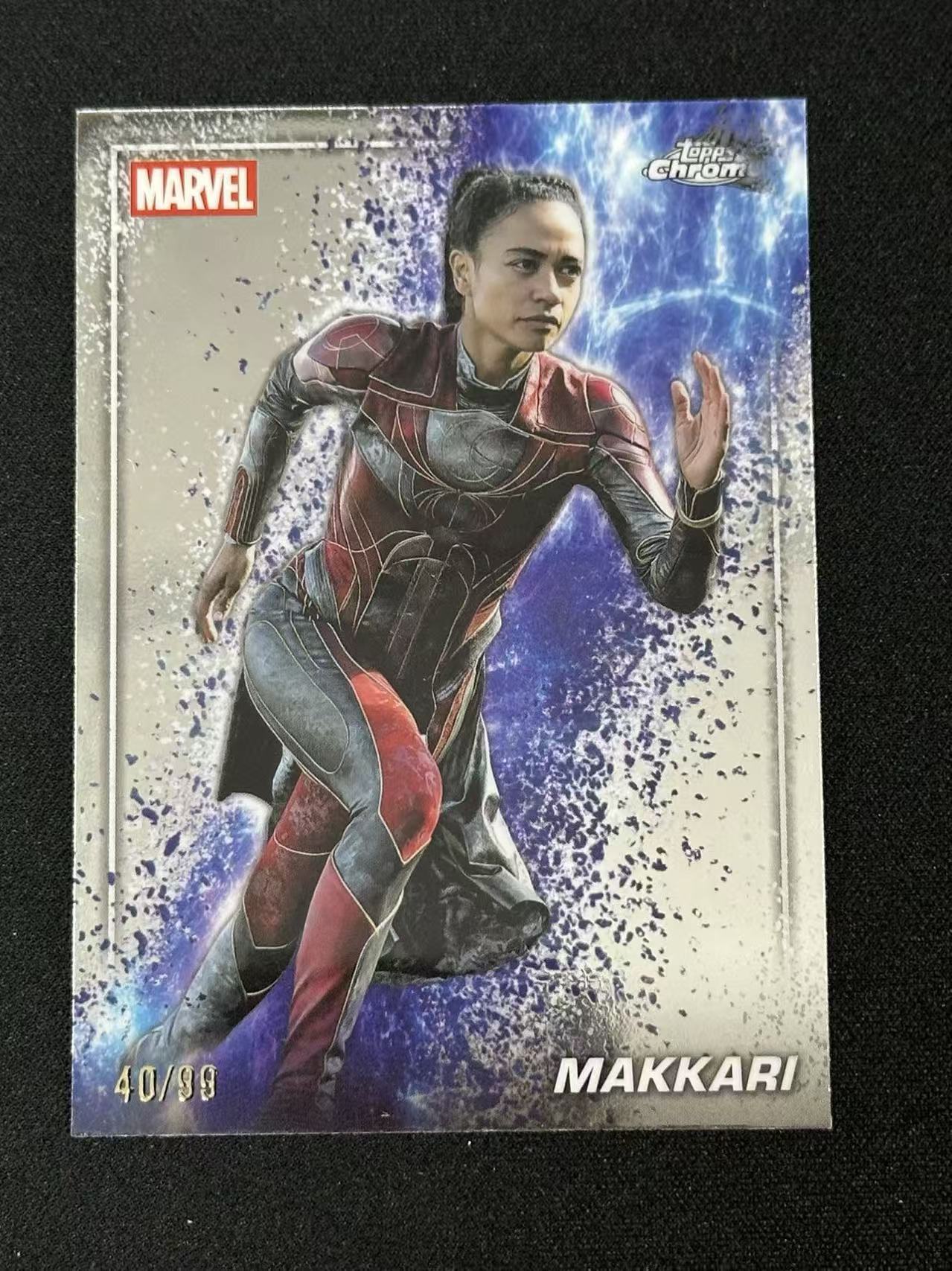 2025 Topps Marvel (MCU) Chrome Studios MAKKARI 马卡里 永恒族 漫威影业 元年 演员 劳伦·利德 ...