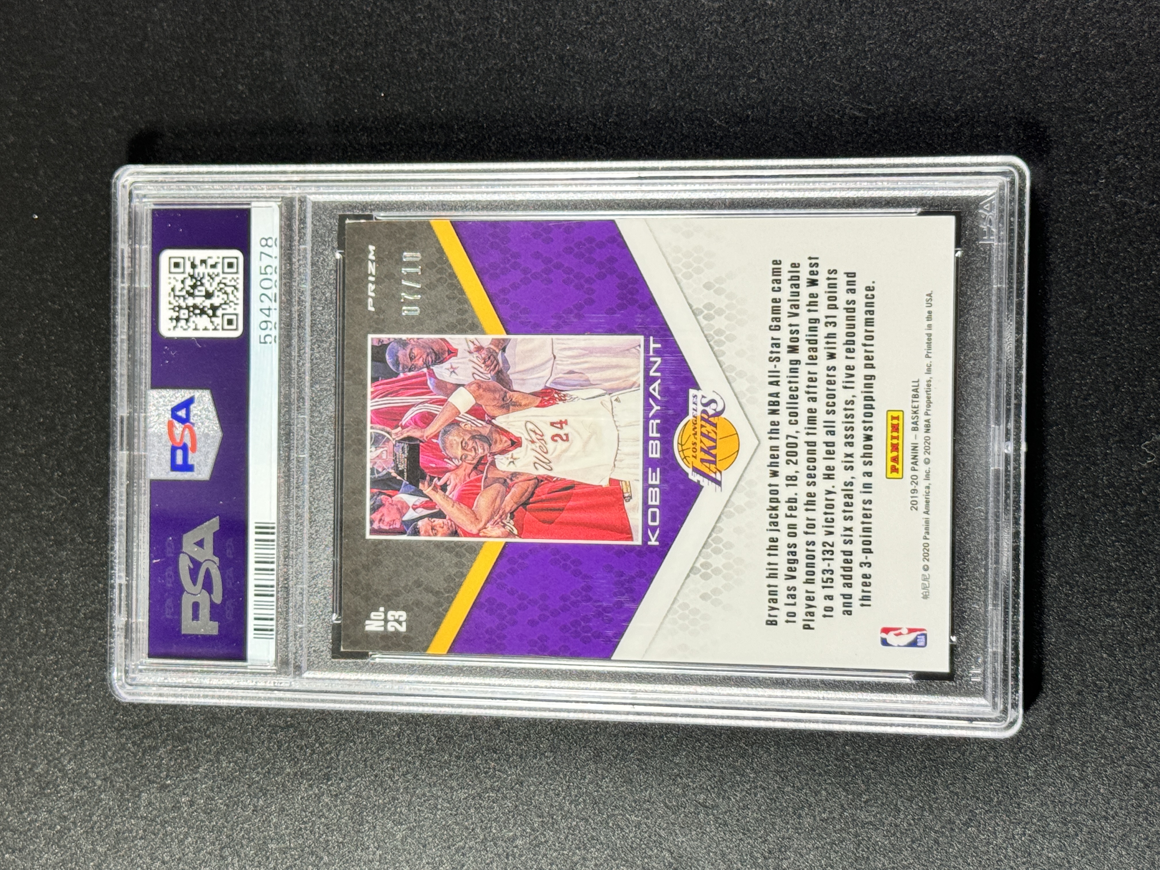 【喷子拍卖】2019-20 Panini Kobe Bryant 科比补偿包 洛杉矶湖人 科比 布莱恩特 生涯经典时刻 高光时刻 全明星MVP ...