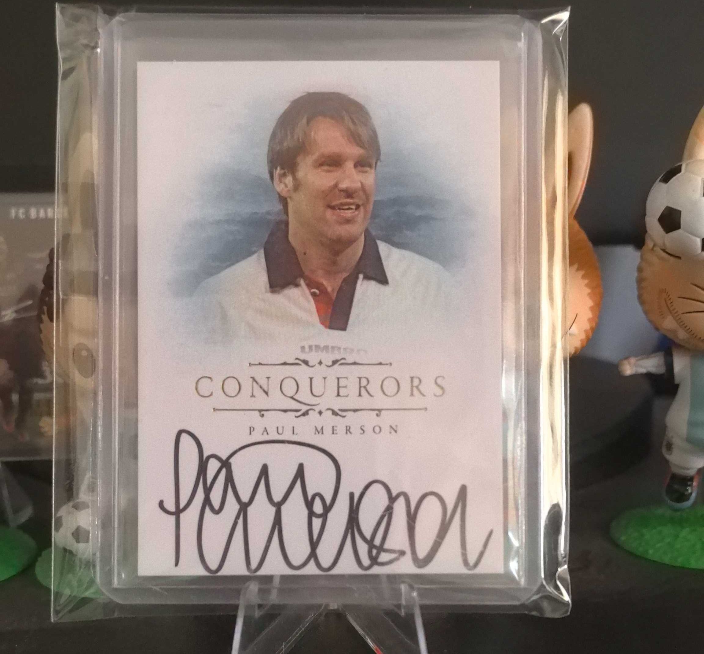 2023 Futera Futera Unique Paul Merson 保罗 麦臣 11/19 卡签 签字 福特拉 画画签 ...