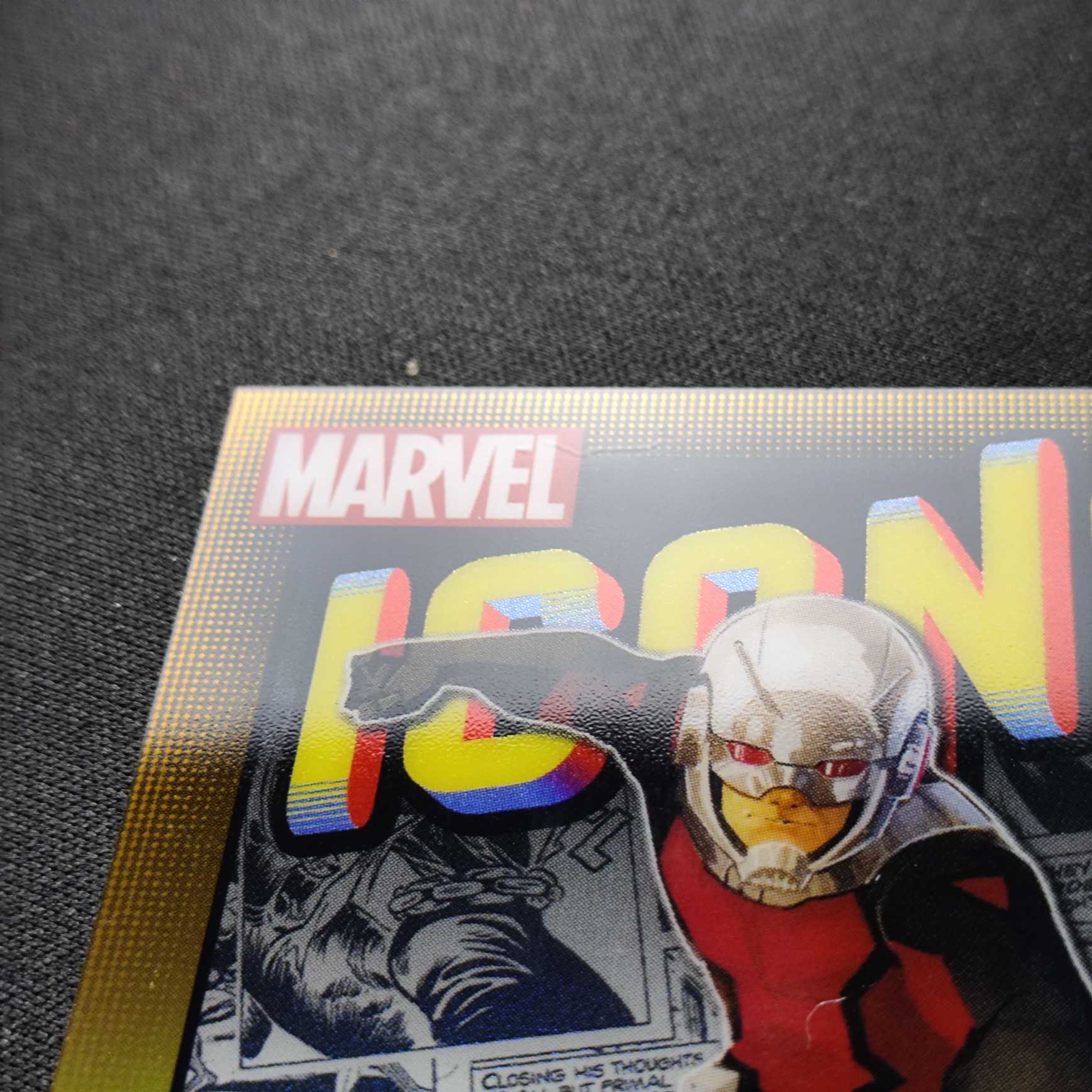 2024 Topps Marvel (MCU) Chrome 漫威 漫画 元年 50编 金折 Ant－Man 蚁人 Icons特卡【JS卡牌潮 ...