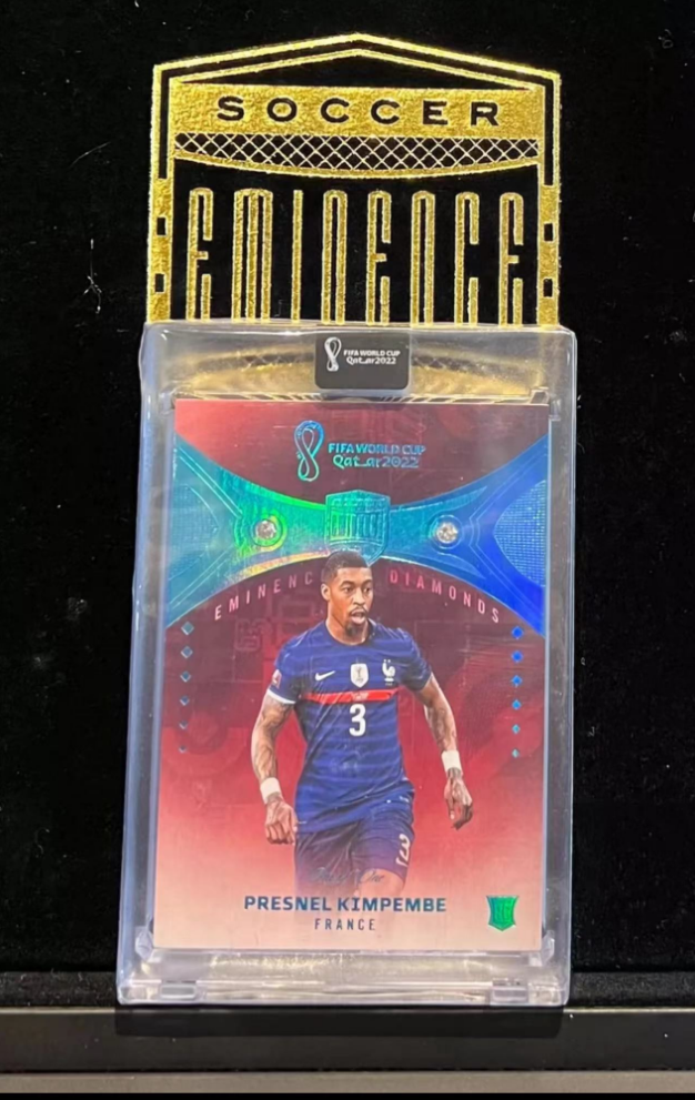 2022 Panini Eminence Presnel Kimpembe 金彭贝 1/1 一编一 大真金白银 法国 大巴黎 2018世界杯 ...