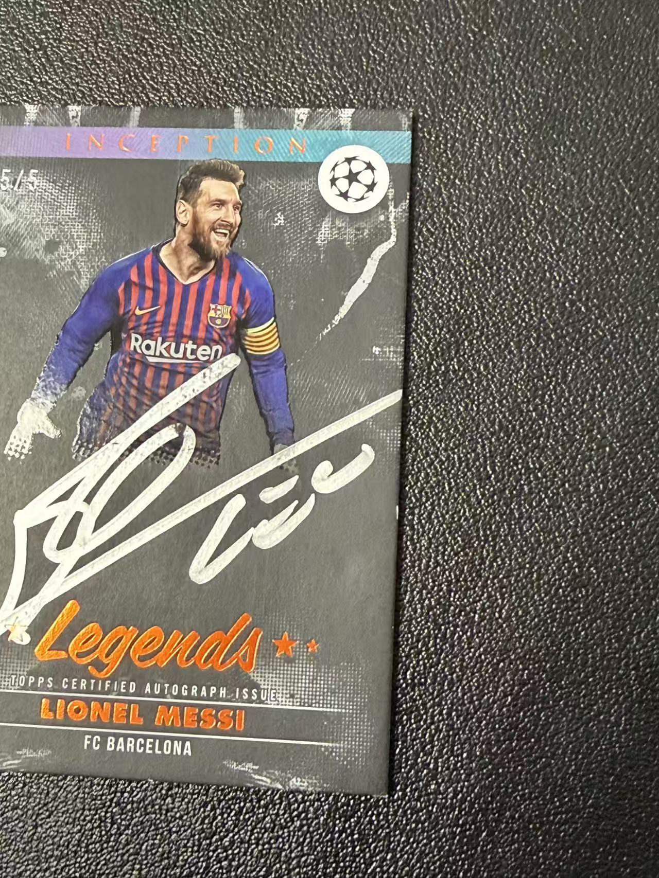 【元宇宙精品】浪总155：2024-25 Topps Inception Lionel Messi 欧冠 盗梦空间 巴萨 巴塞罗那 梅西 ...