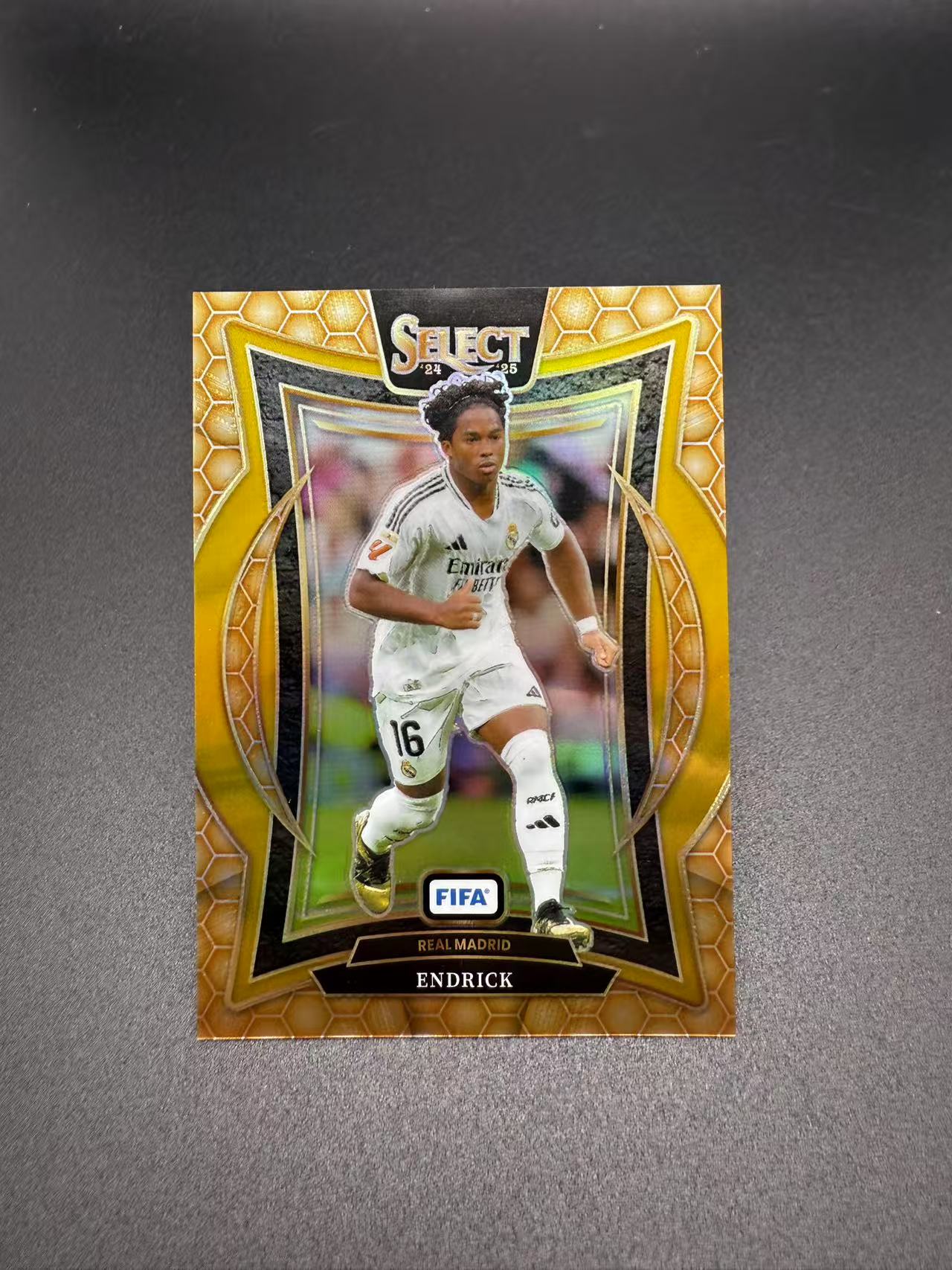 2024-25 Panini Select Endrick 【湖水蓝拍卖】恩德里克 皇家马德里 皇马 FIFA SE 一级 看台 蜂窝折 巴西 ...