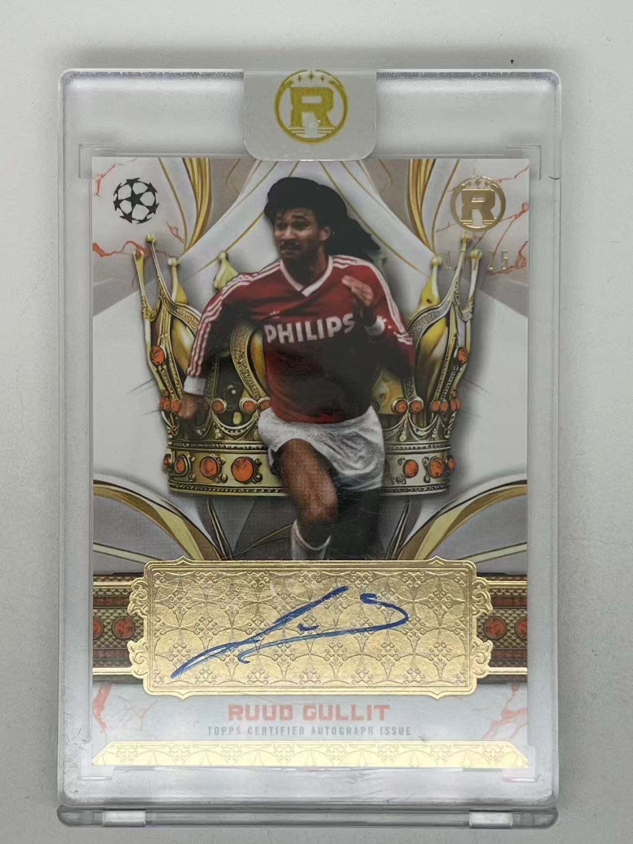 【宁动拍卖】2025 Topps Reverence Ruud Gullit 欧冠 元年 尊耀 高端系列 AC米兰 切尔西 路德 古利特 ...