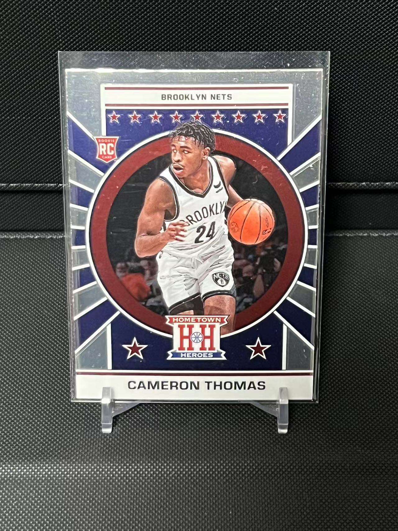 2022-23 Panini Chronicles Cameron Thomas RC 卡梅伦托马斯 新秀年 编年史 家乡英雄 卡品如图 卡淘