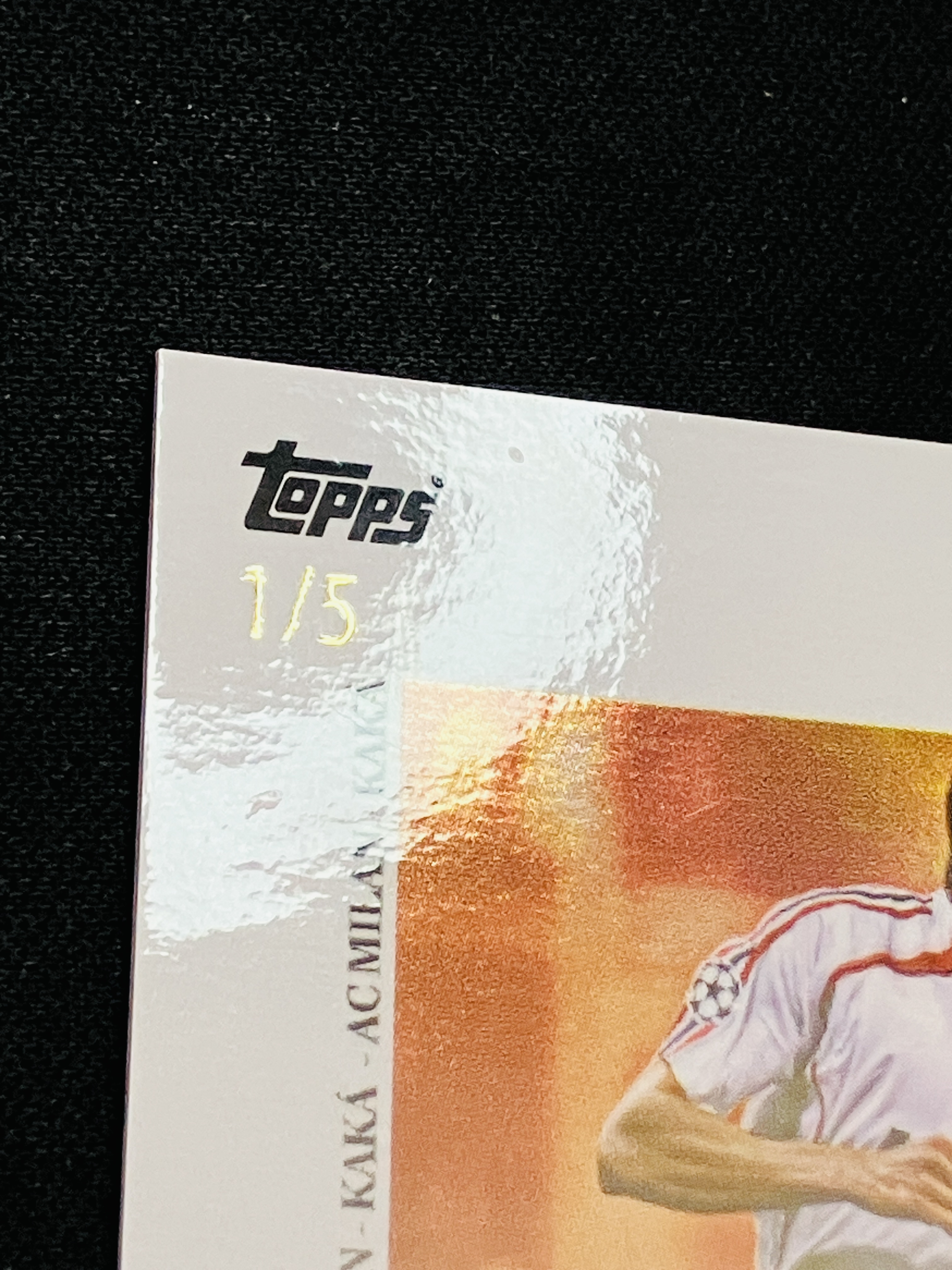 2024-25 Topps Simplicidad Kaká 欧冠 极简 AC米兰 卡卡 1/5编 低编首编 橙平行 传奇签 签字 签名 圣西 ...