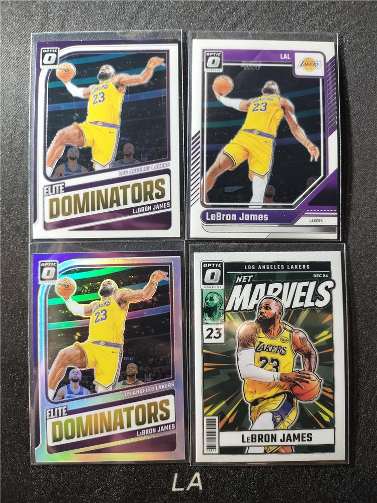 【LA拍卖】2024-25 Panini Donruss Optic LeBron James 杜蕾斯OP 勒布朗 詹姆斯 LBJ 湖人热火 ...