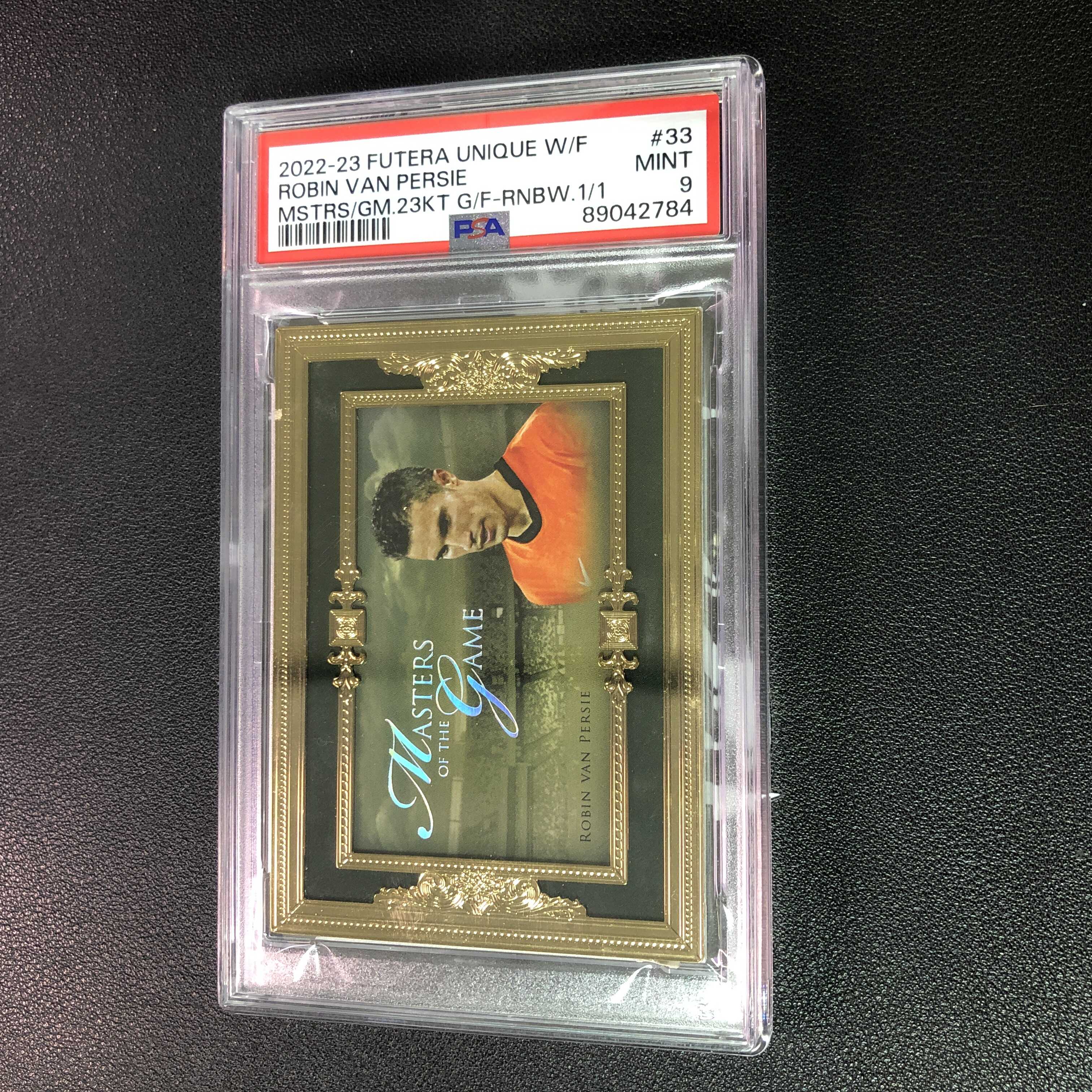 【拔脚代卖】2022-23 FUTERA 福特拉 PSA9 POP1 Robin van Persie 范佩西 荷兰 曼联 阿森纳 1/1编 ...