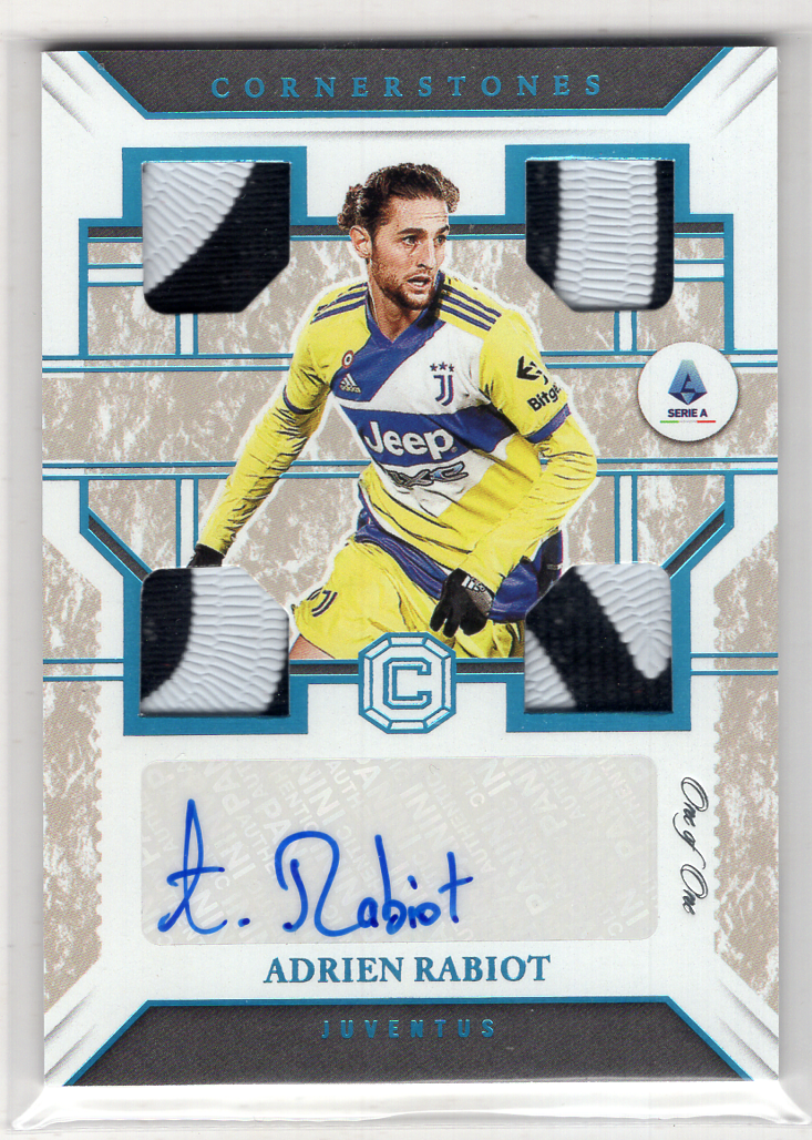 2021-22 Panini Chronicles Adrien Rabiot 【来拆波卡】编年史 意甲 尤文图斯 拉比奥特 大理石 四窗 ...