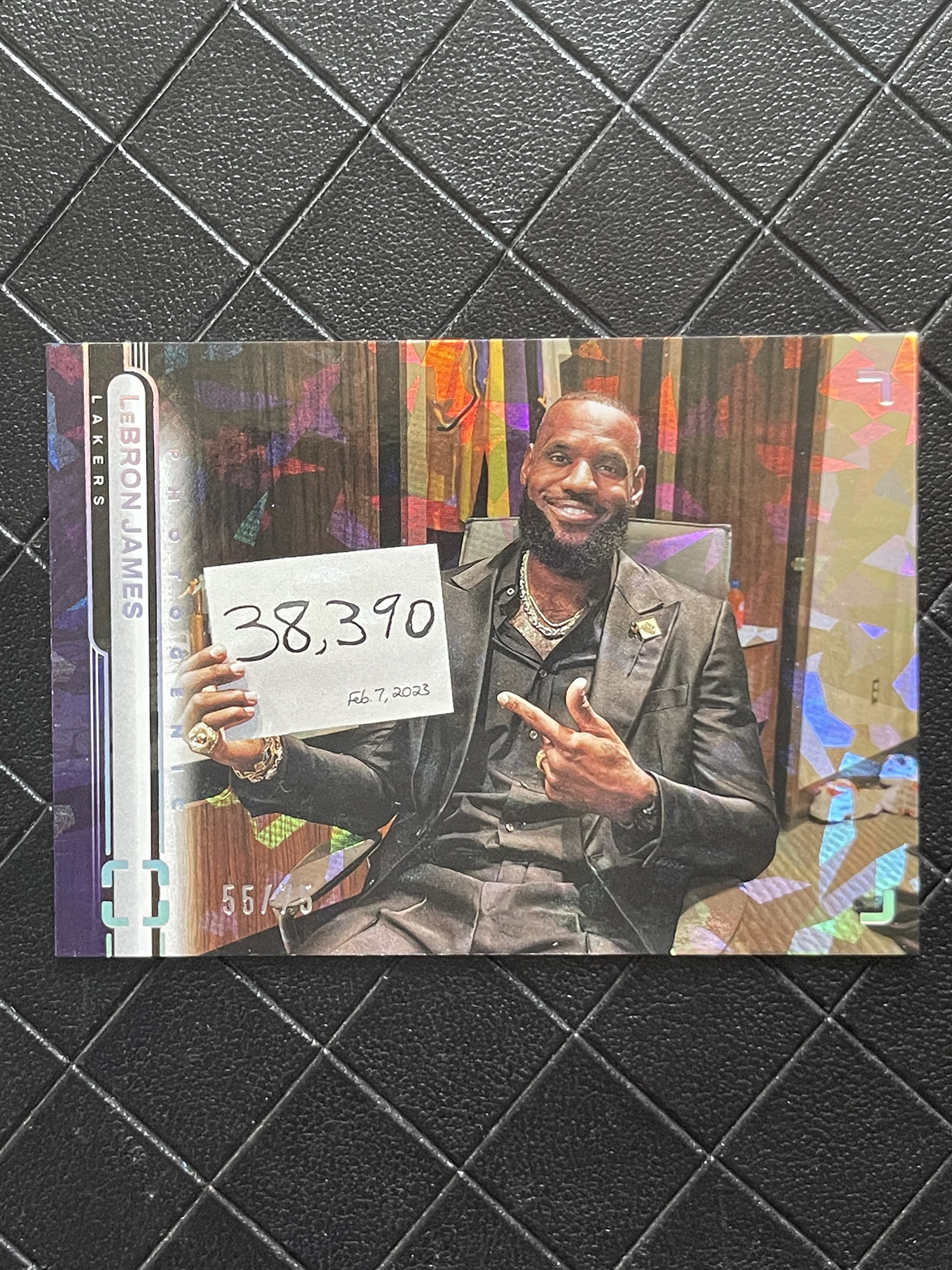 2022-23 Panini Photogenic LeBron James 【艾比拍卖】上镜 湖人 勒布朗 詹姆斯 老詹 小皇帝 /75编 ...