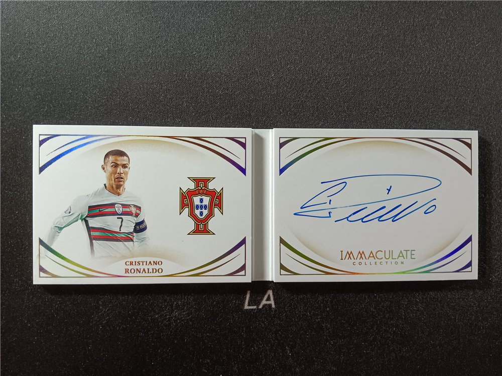 【LA拍卖精品】2021 Panini Immaculate Cristiano Ronaldo 足球IMM 克里斯蒂亚诺 罗纳尔多 C罗 ...