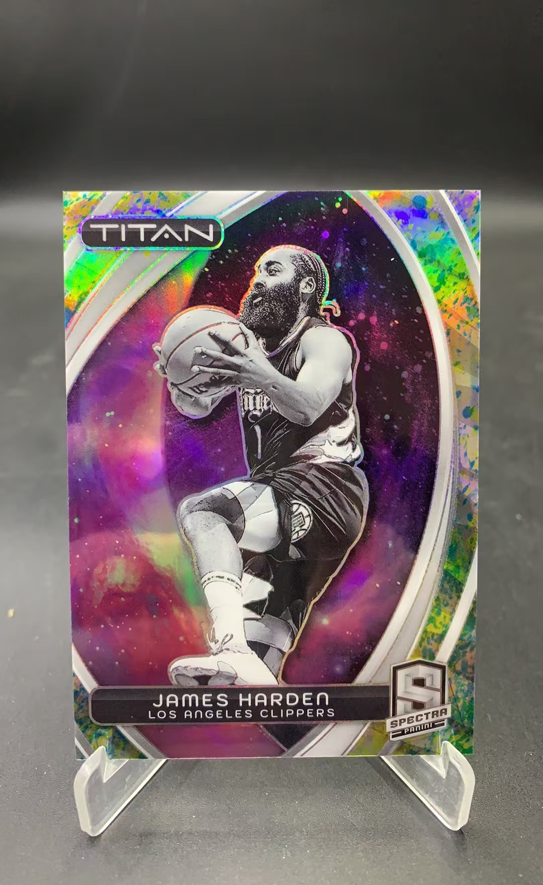 #439【北屿A40】 2023-24 SPECTRA 光谱系列 JAMES HARDEN 詹姆斯 哈登 大胡子 8编 低编 霓虹折 折射 ...