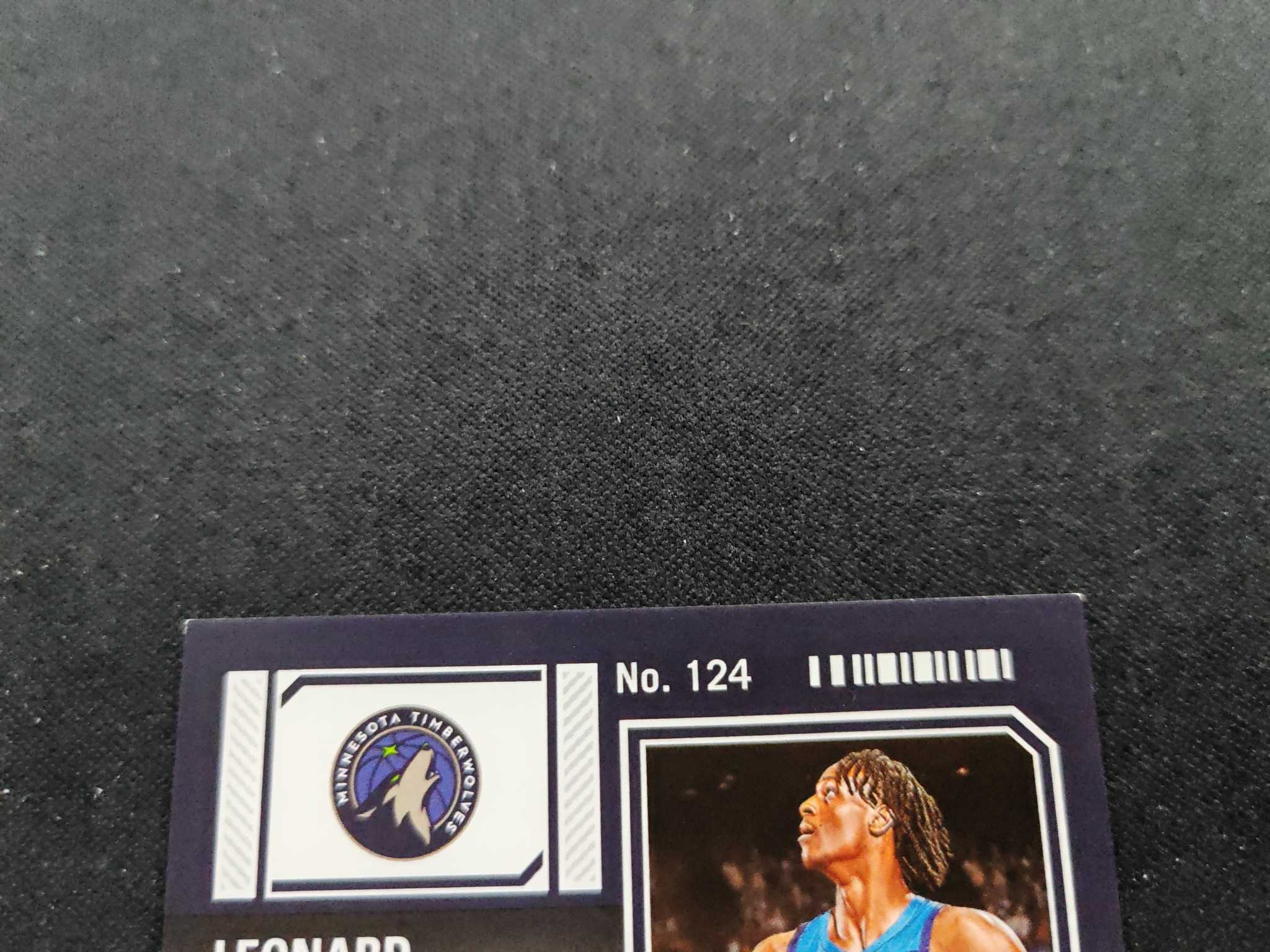 2023-24 Panini Contenders Leonard Miller RC SC球星卡 球票 新秀 森林狼 伦纳德米勒 签字 卡签 ...