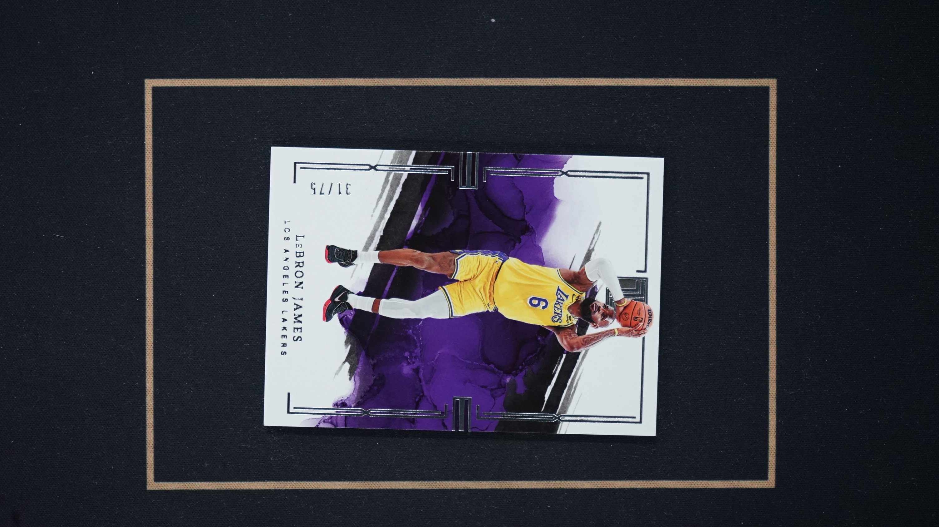 2022-23 Panini Impeccable LeBron James 小真金 湖人 勒布朗詹姆斯 小皇帝 75编 base【是小张ya ...