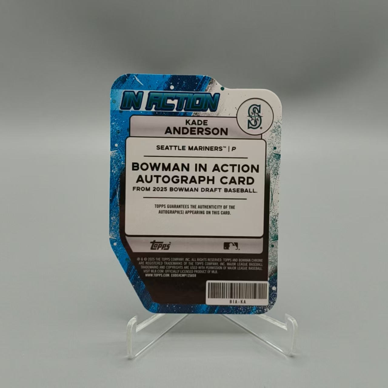 【UD代卖-好卡来】2025 Topps Bowman Draft Chrome 棒球MLB Kade Anderson 凯德 安德森 西雅图 ...
