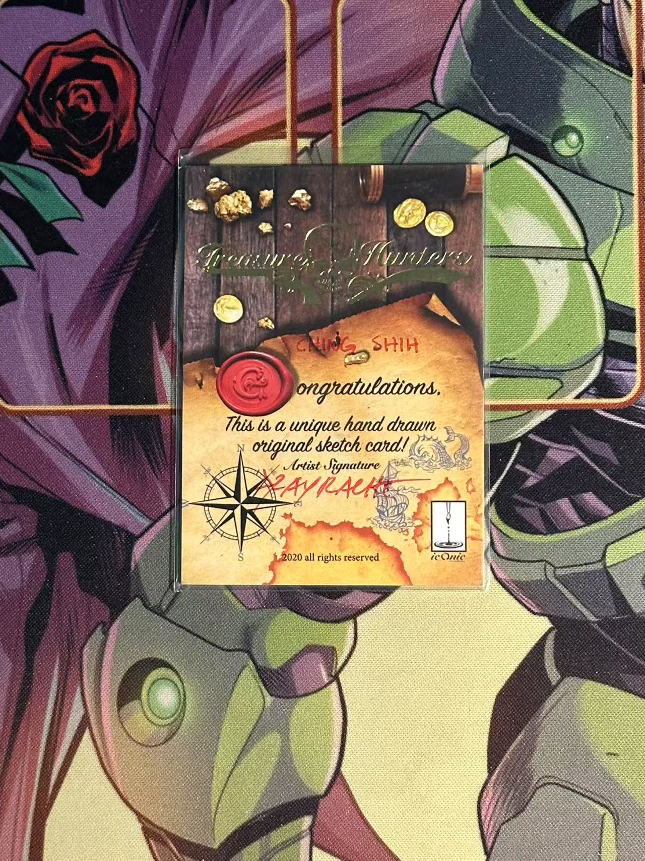 2020 宝藏猎人系列 Iconic Creations 清代著名女海盗 郑一嫂 Ching Shih 画师 Ray Racho 【流火美漫拆 ...