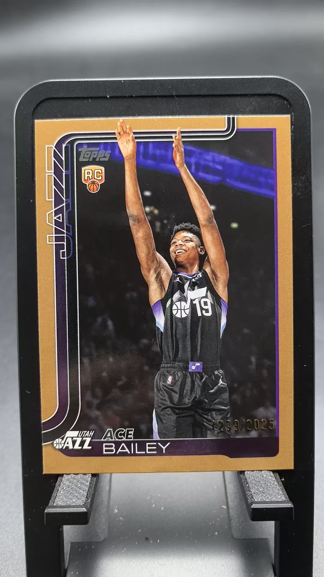 2025 Topps flagship ace bailey RC 【EC】 埃斯 贝利 爵士 新秀 1239/2025编 11Z31 卡淘