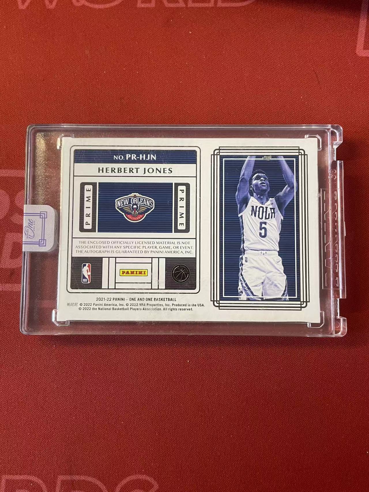 2022-23 Panini One and One Herbert Jones RC one系列 鹈鹕 赫伯特 琼斯 新秀 26/99编 ...