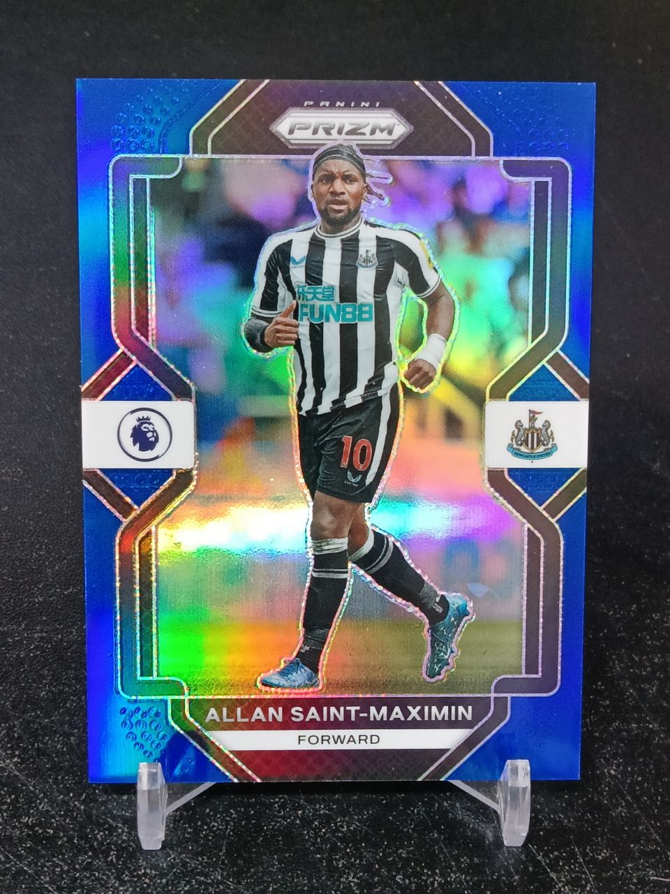 【浩行拍卖 截标预付75%】2022-23 panini prizm Allan Saint Maximin 英超 纽卡斯尔联 阿朗 圣 马克 ...