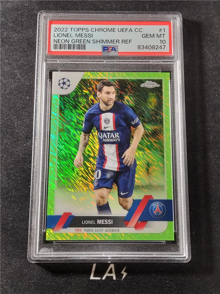 【LA拍卖】22-23 Topps Chrome Lionel Mess 欧冠系列 利昂内尔 梅西 梅球王 GOAT 八座金球奖 阿根廷 大 ...