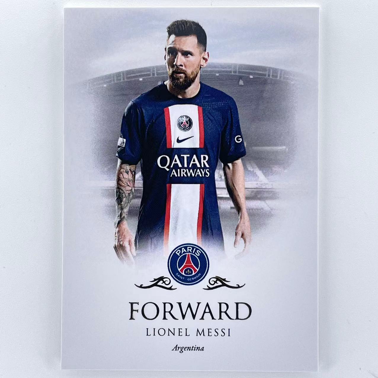Z 2023 Futera Paris Saint-Germain Lionel Messi 里奥 梅西 梅球王 18/30编 大巴黎 巴黎圣 ...